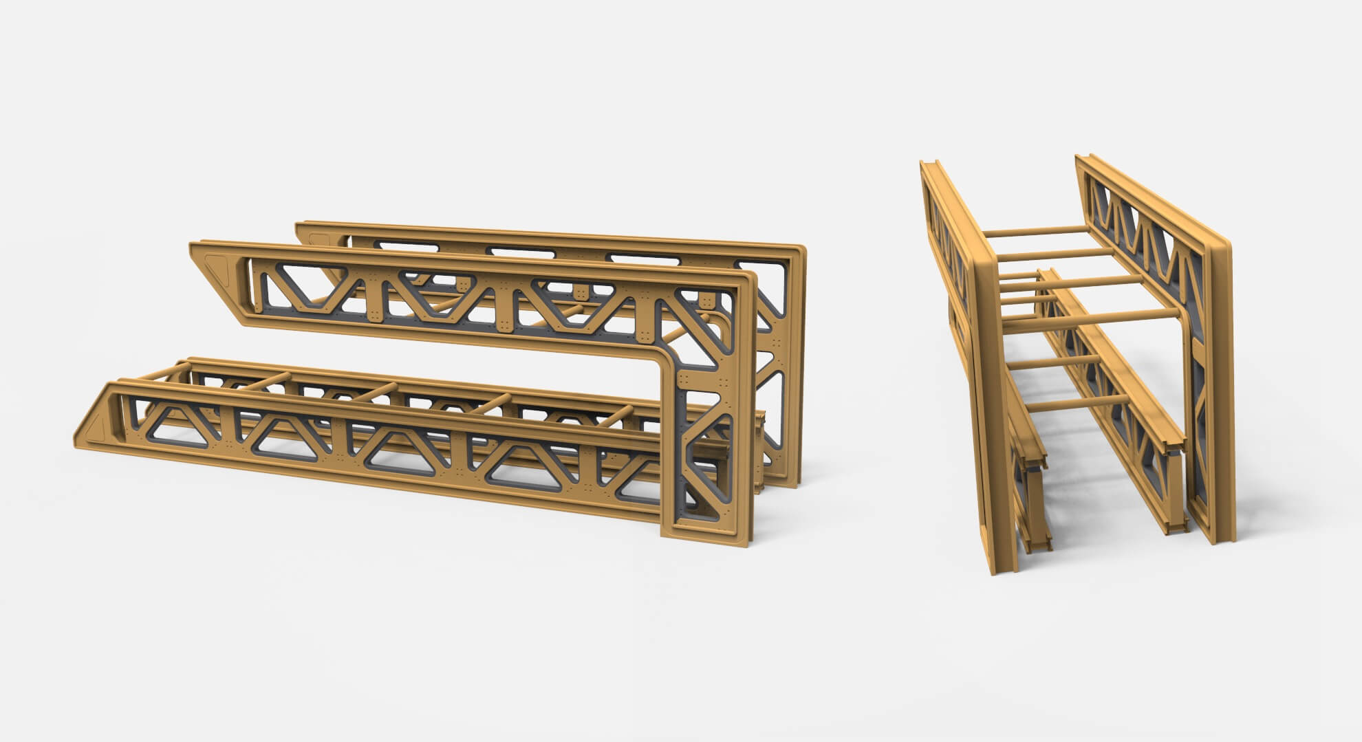 Sci-Fi Architecture Kitbash 42 3D Model by Chtazi