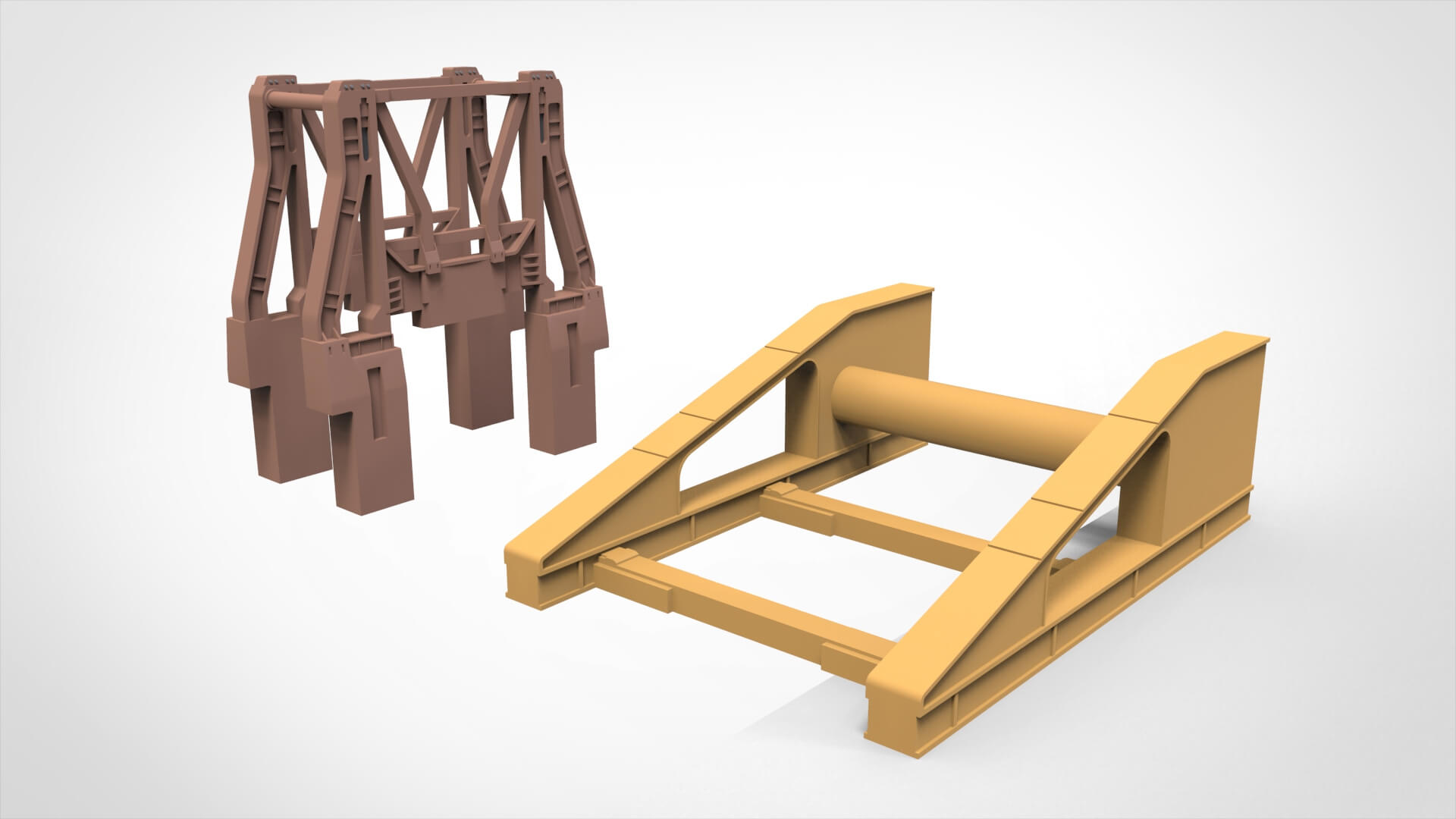 Sci-Fi Architecture Kitbash 42 3D Model by Chtazi