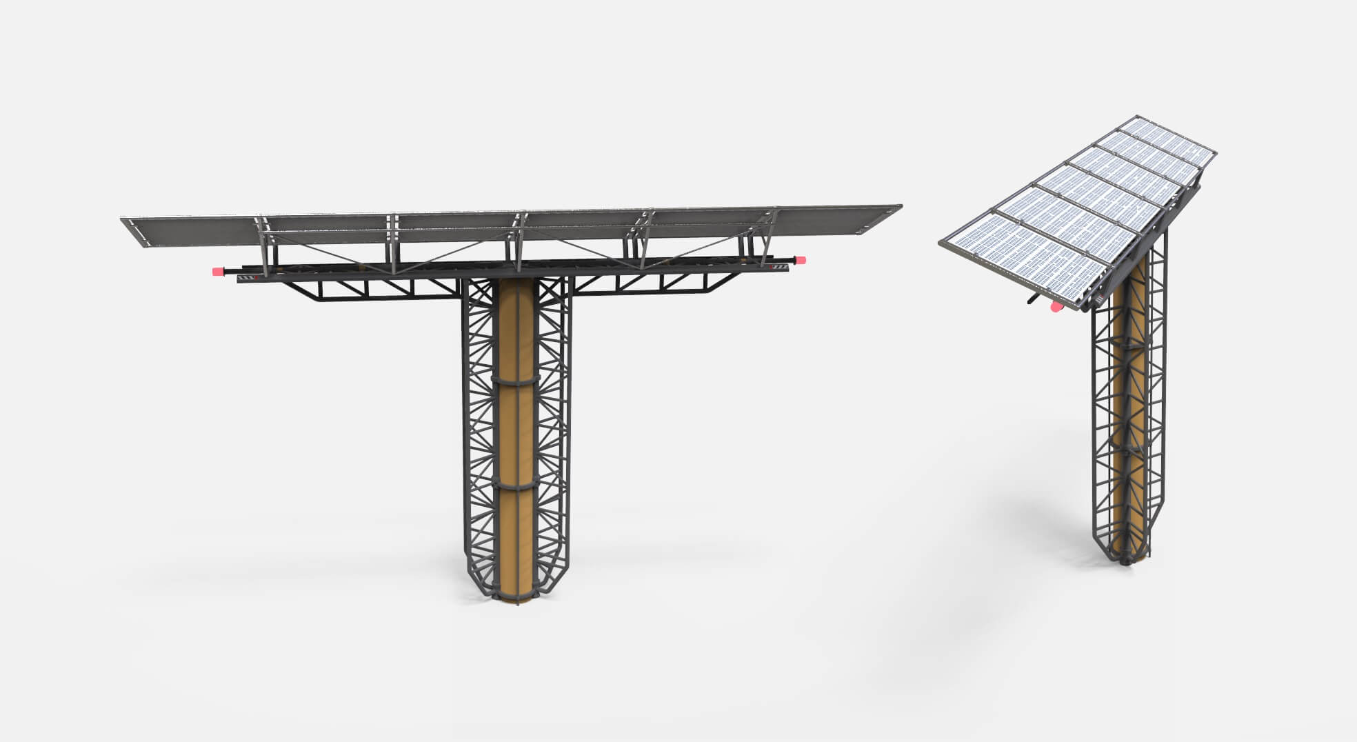 Sci-Fi Architecture Kitbash 43 3D Model by Chtazi