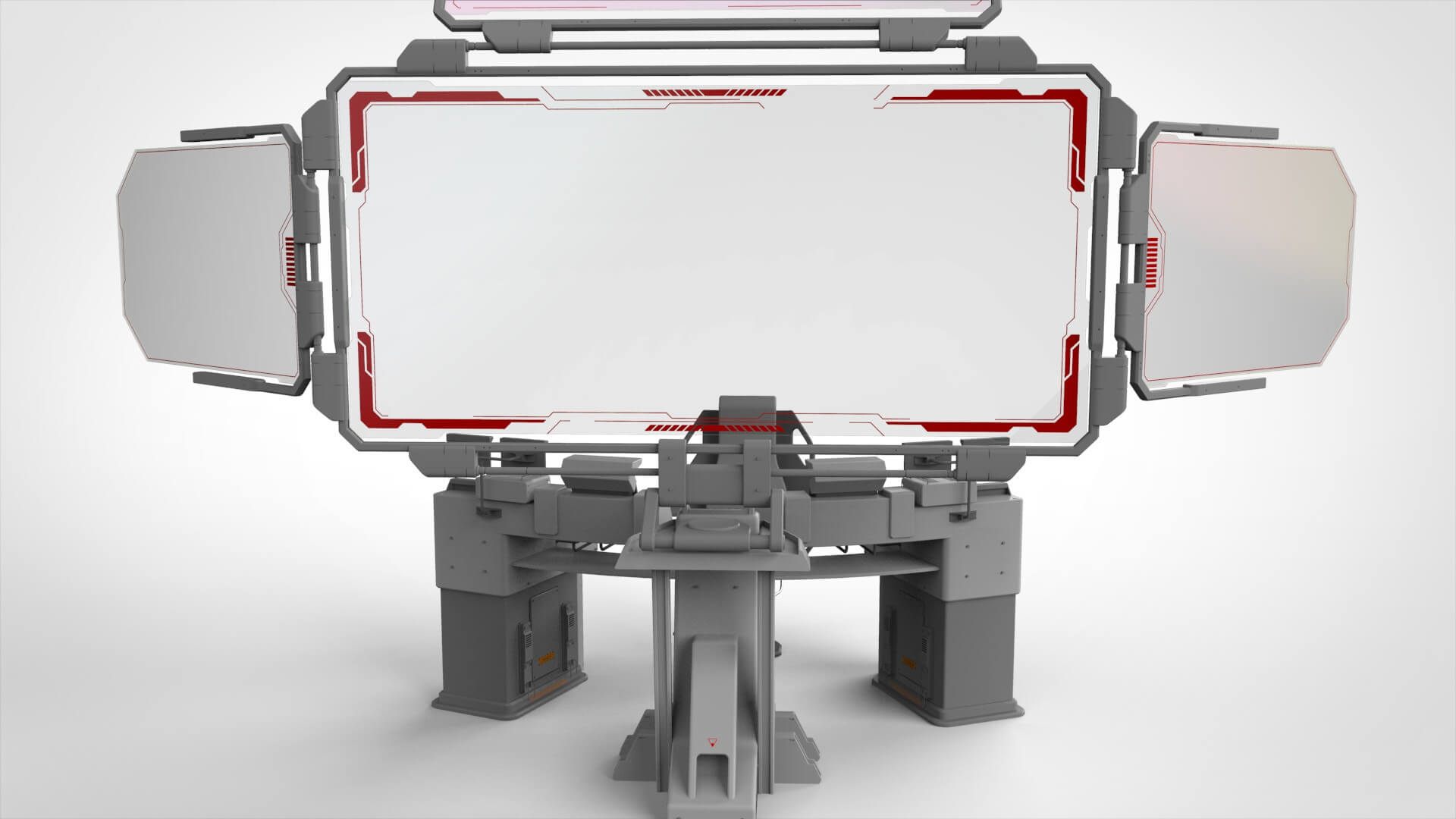 Sci-Fi Computer 3D Model by Chtazi