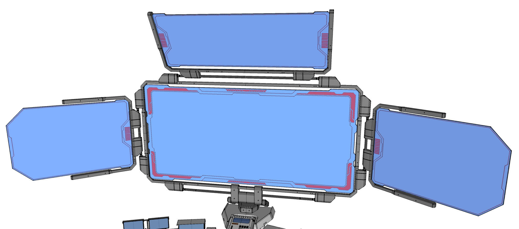 Sci-Fi Computer 3D Model by Chtazi