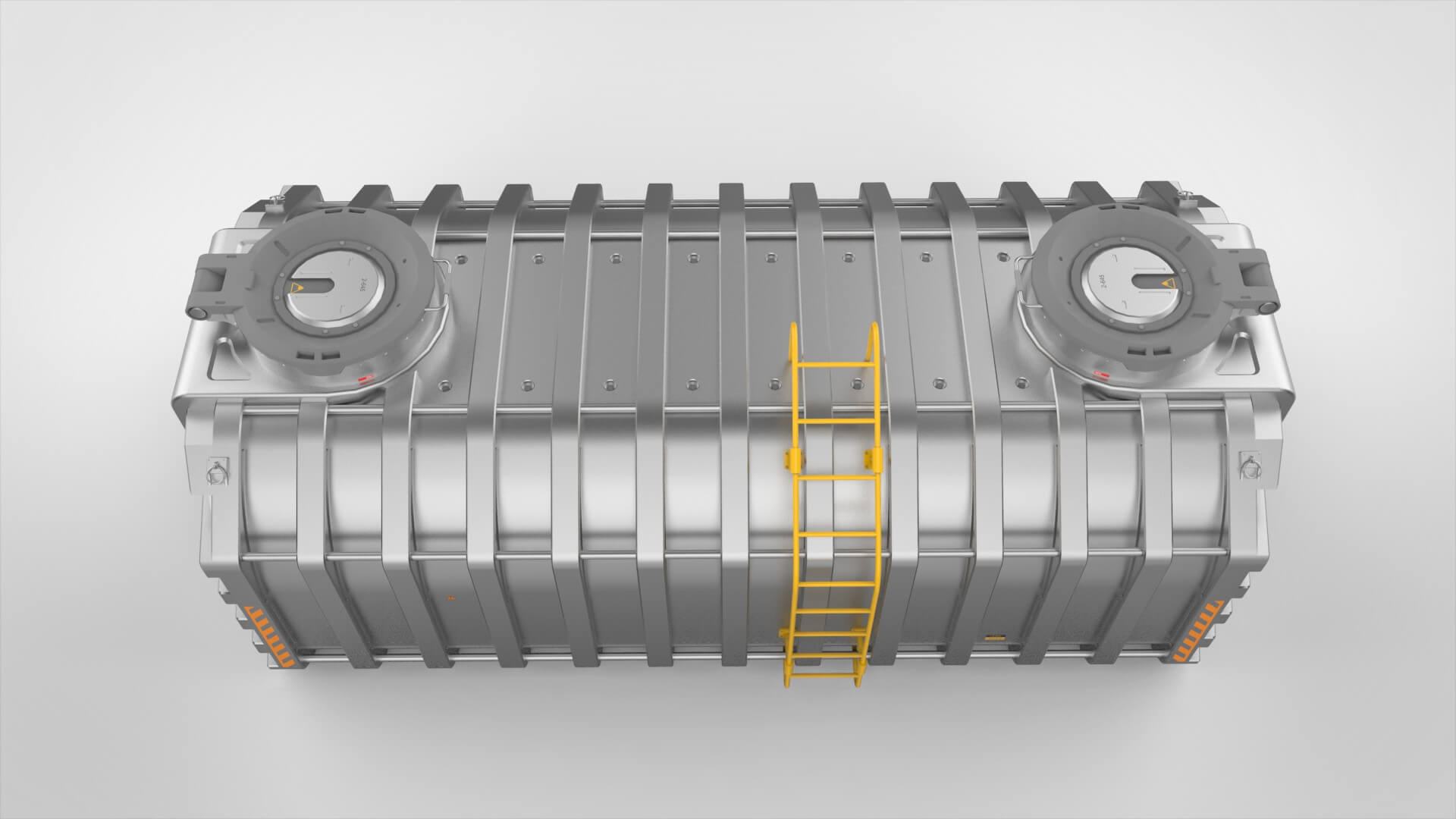 Sci-Fi Container 1 3D Model by Chtazi