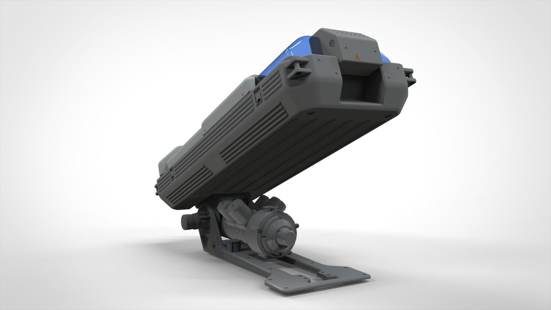 Sci-Fi Cryogenic Capsule 3D Model by Chtazi