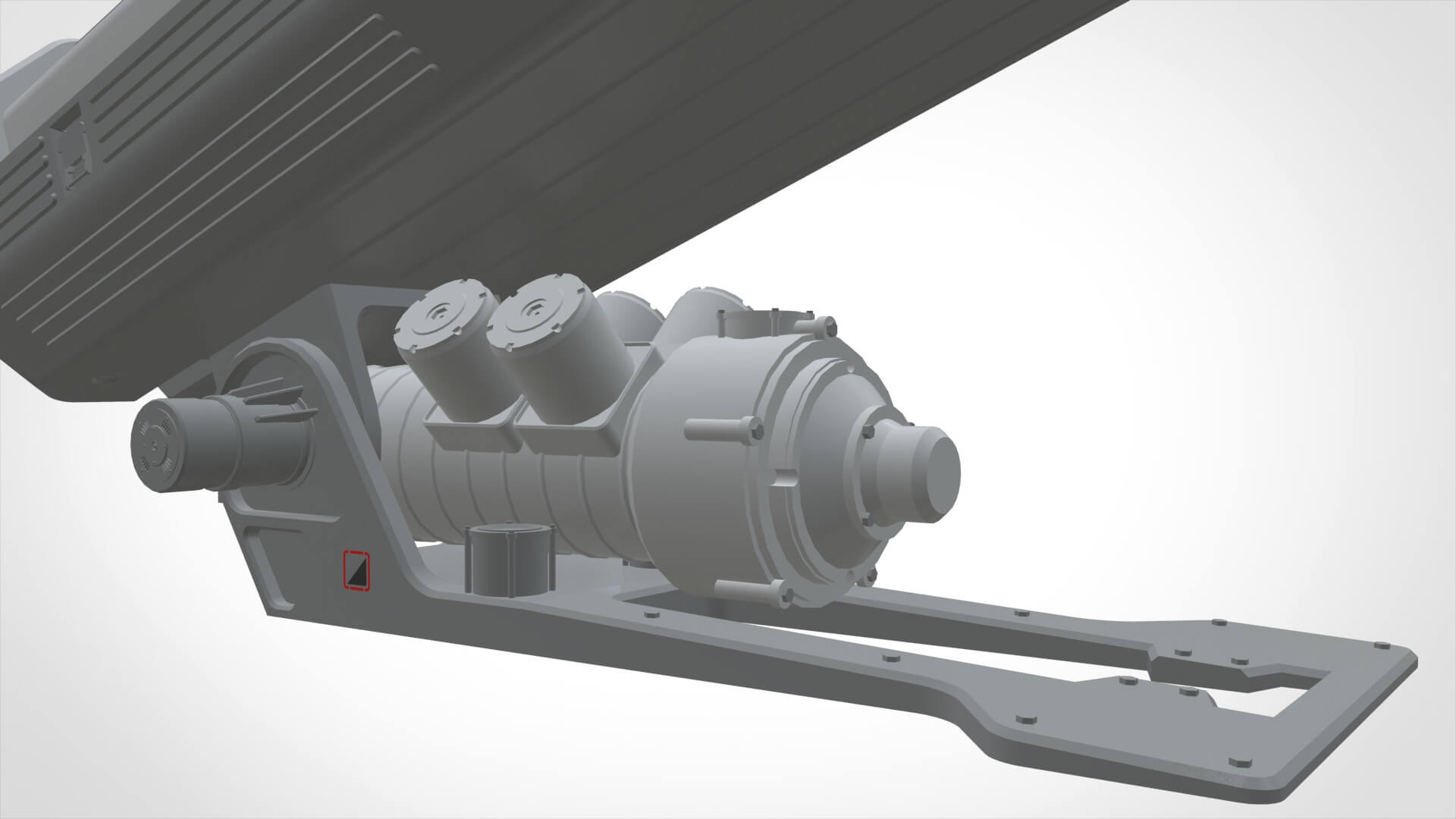 Sci-Fi Cryogenic Capsule 3D Model by Chtazi