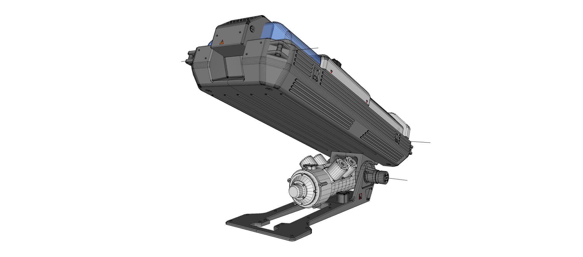 Sci-Fi Cryogenic Capsule 3D Model by Chtazi