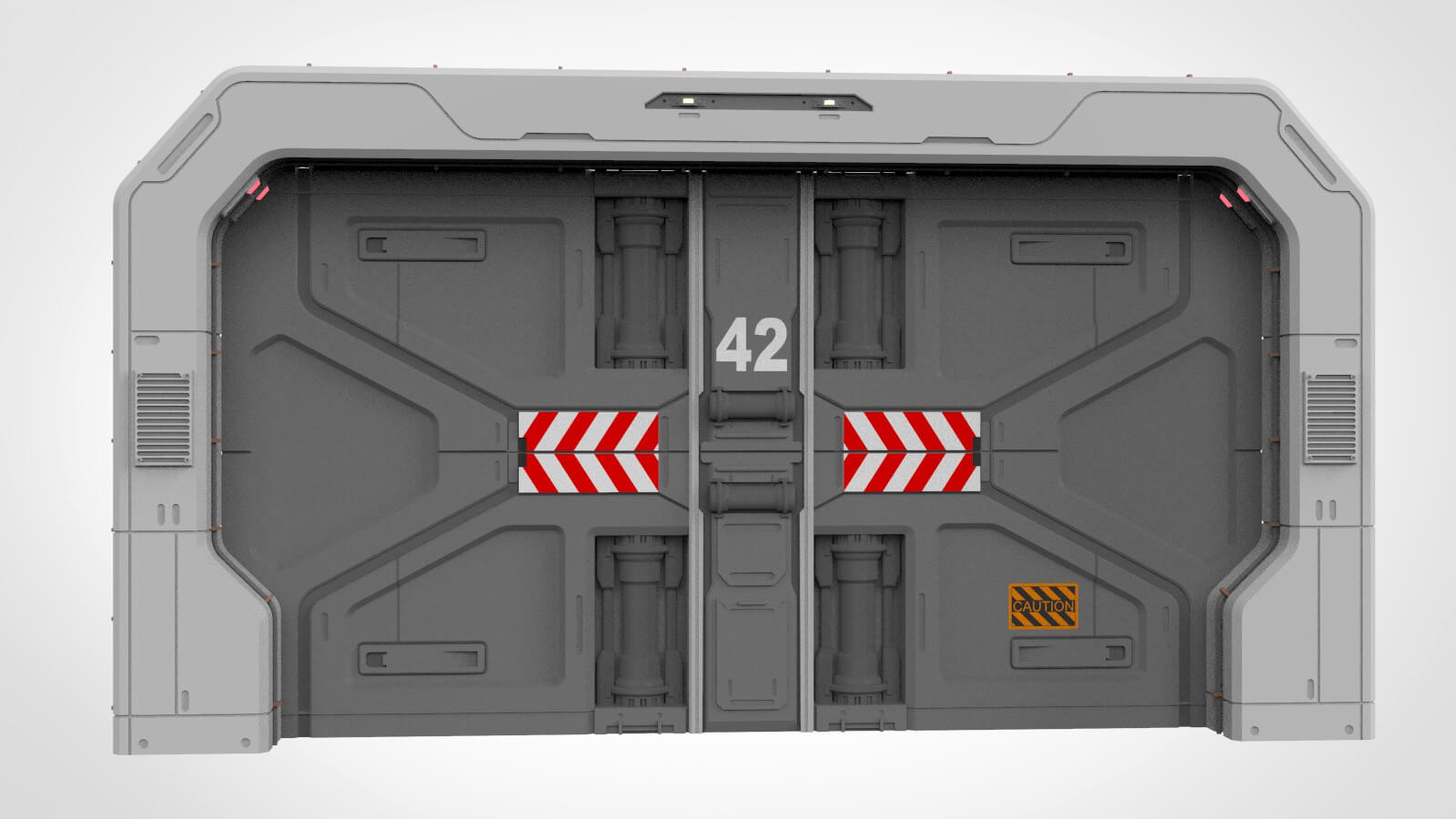 Sci Fi Door Texture