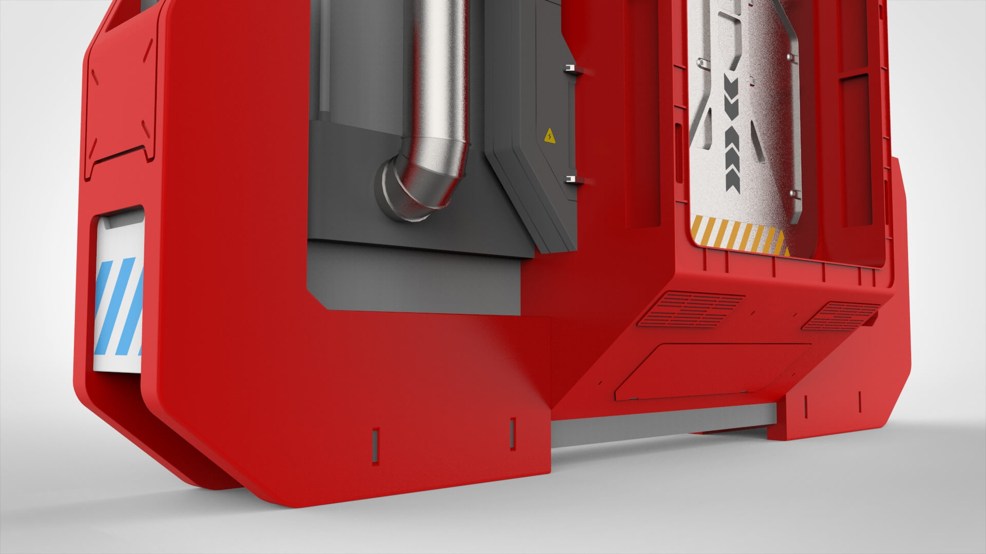 Sci-Fi Door 25 3D Model by Chtazi