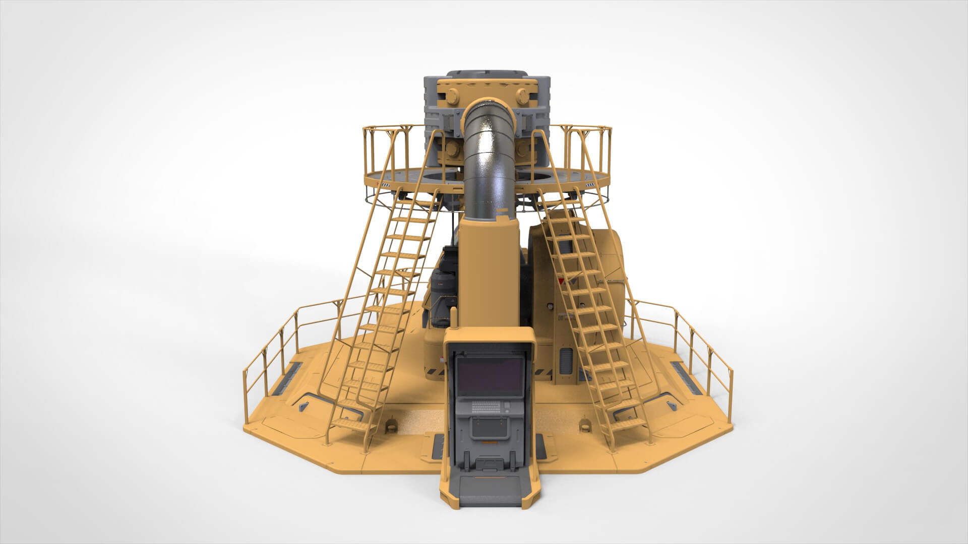 Sci-Fi Generator 2 3D Model by Chtazi