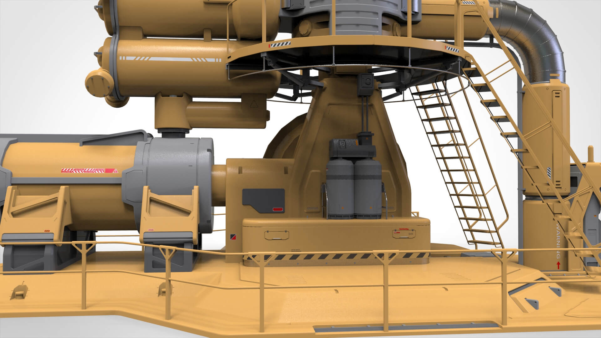 Sci-Fi Generator 2 3D Model by Chtazi