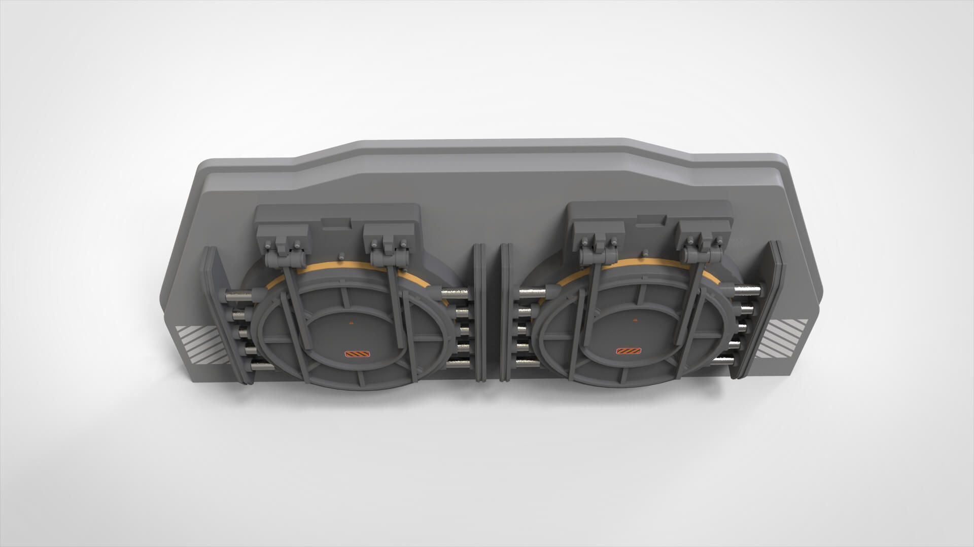 Sci-Fi Hatch 2 3D Model by Chtazi