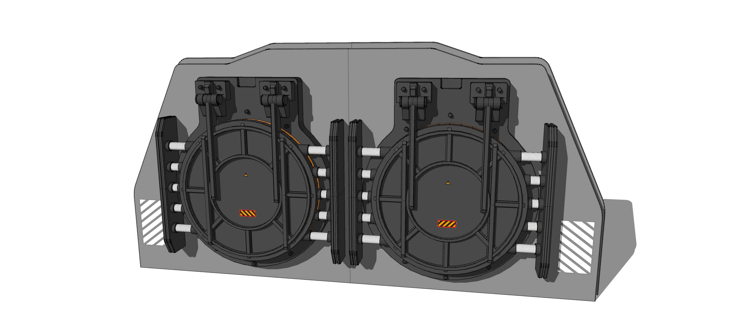 Sci-Fi Hatch 2 3D Model by Chtazi