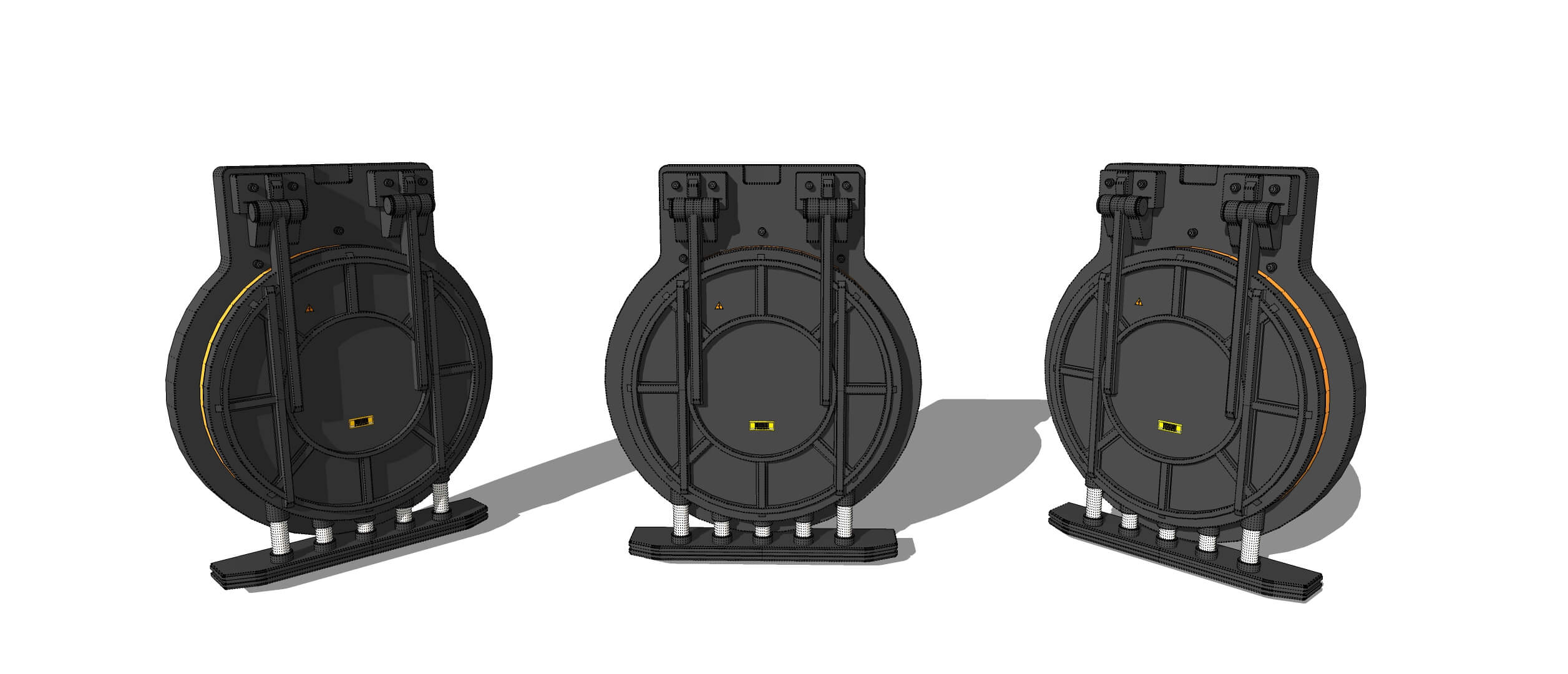 Sci-Fi Hatch 2 3D Model by Chtazi