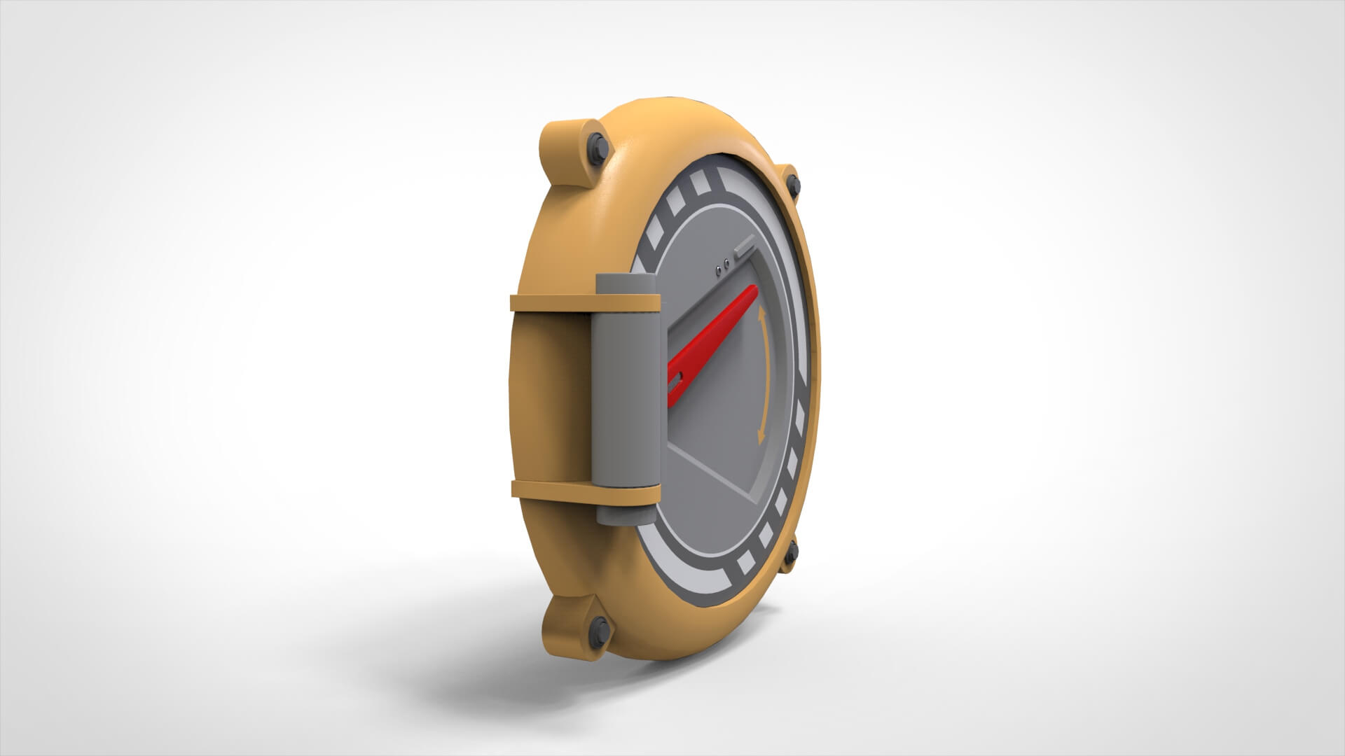 Sci-Fi Hatch 3 3D Model by Chtazi