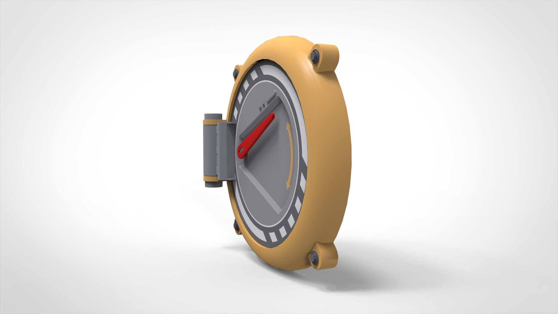 Sci-Fi Hatch 3 3D Model by Chtazi