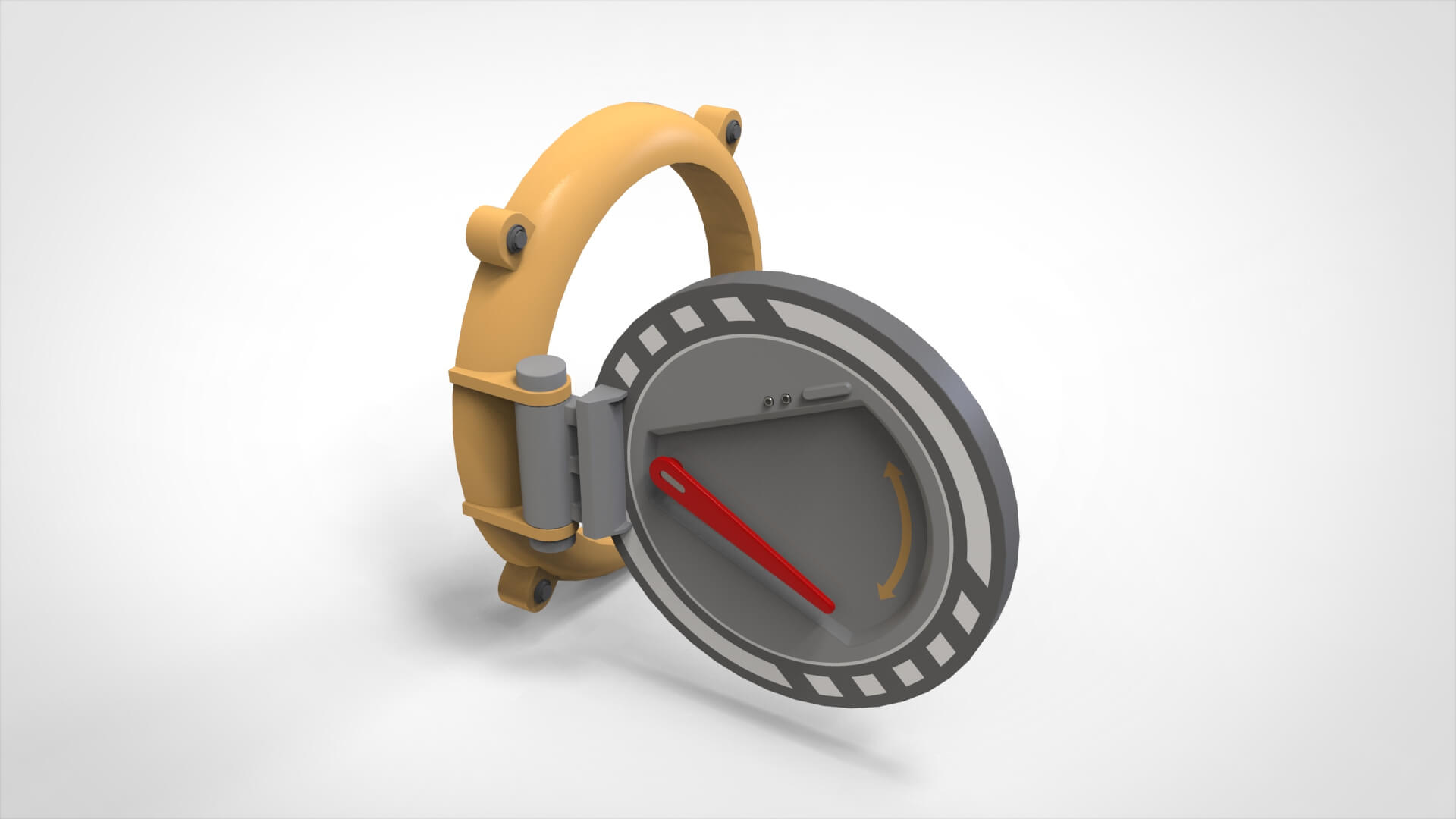 Sci-Fi Hatch 3 3D Model by Chtazi