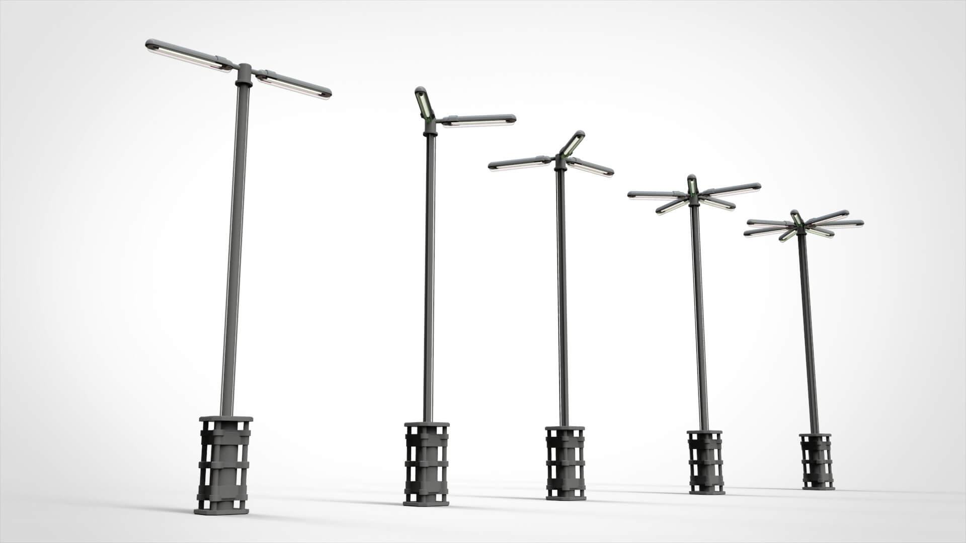 Sci Fi Lighting 5 - 3D Model by Chtazi