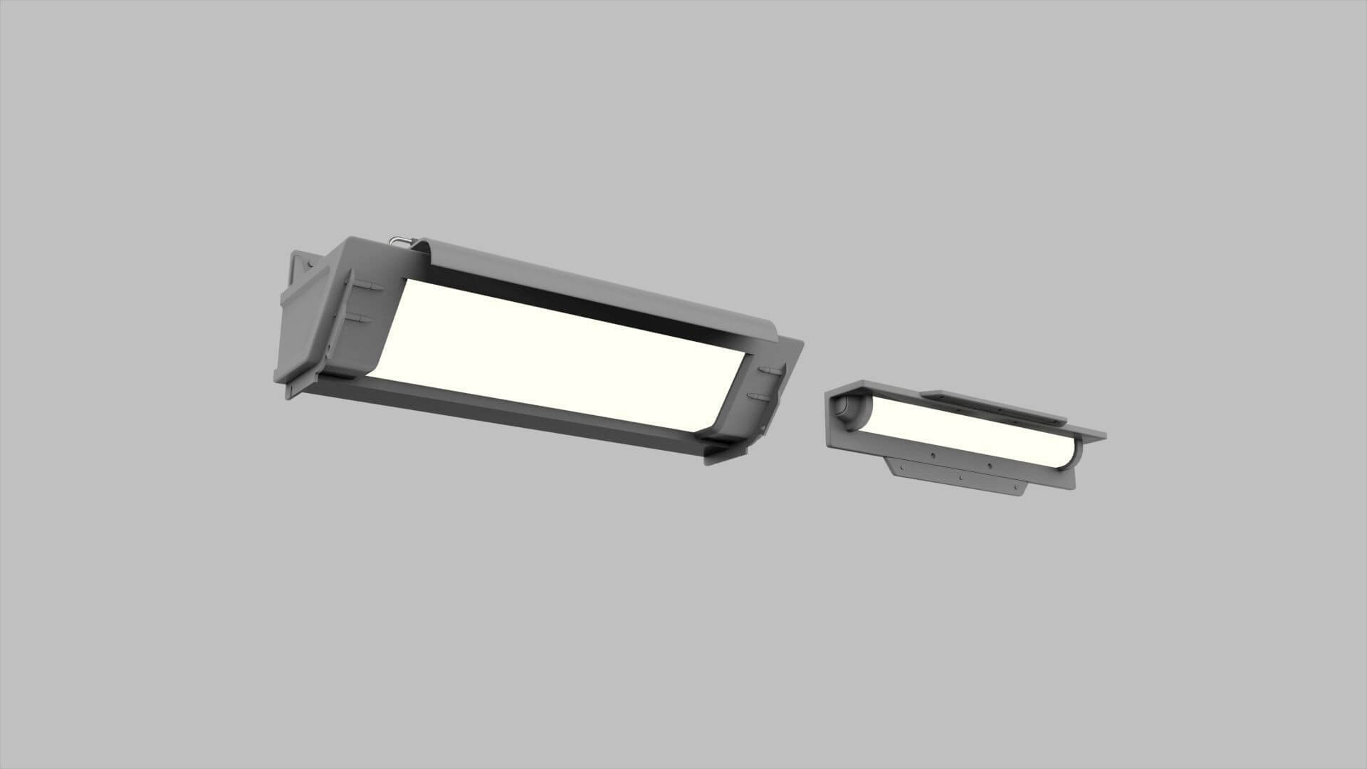 Sci-Fi Lighting 8 3D Model by Chtazi