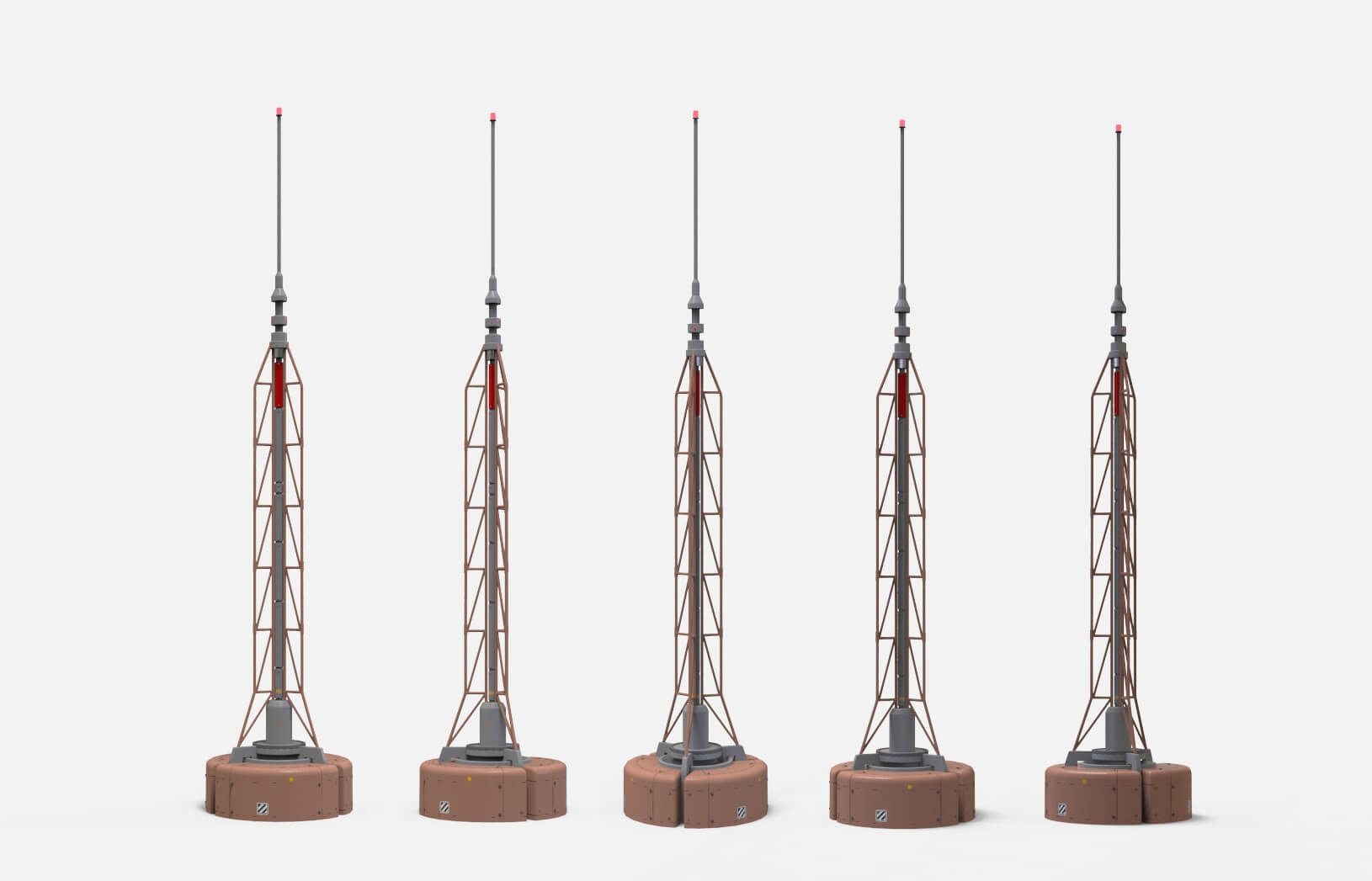 Sci-Fi Mast 1 3D Model by Chtazi