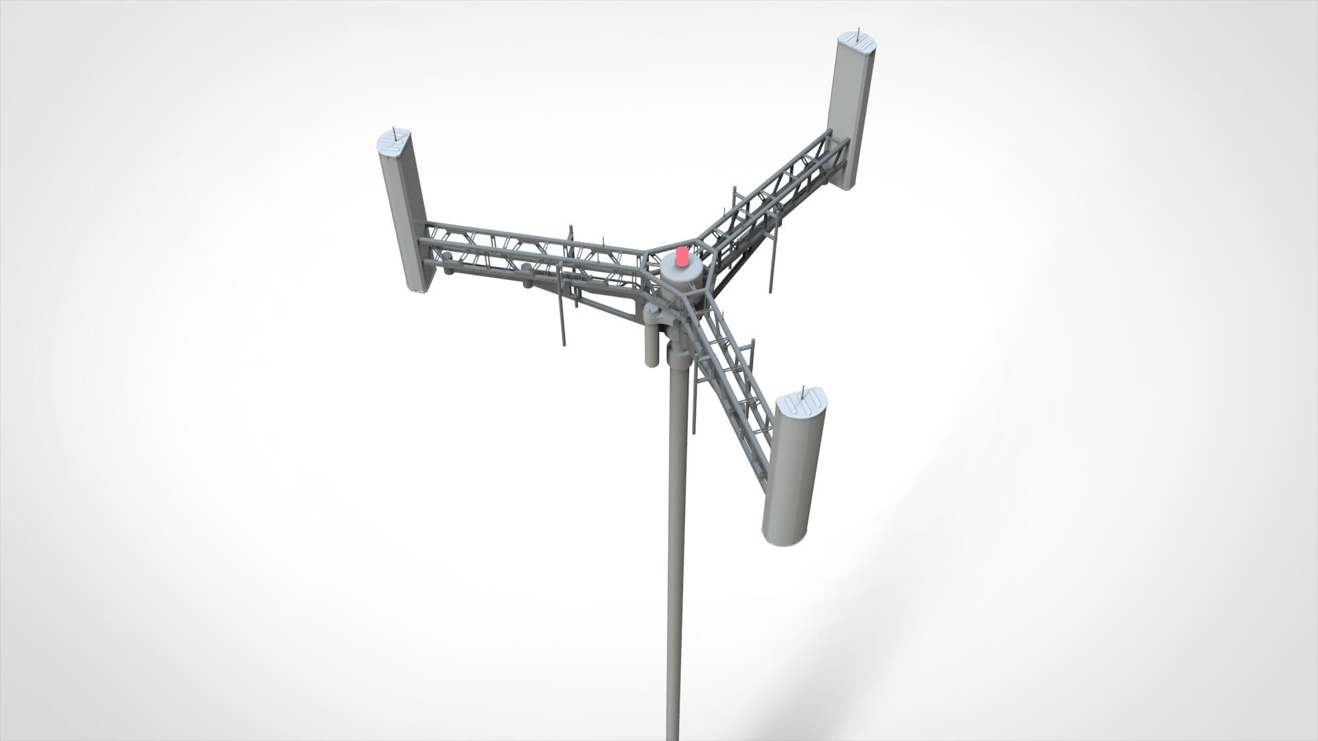 Sci Fi Mast 2 - 3D Model by Chtazi