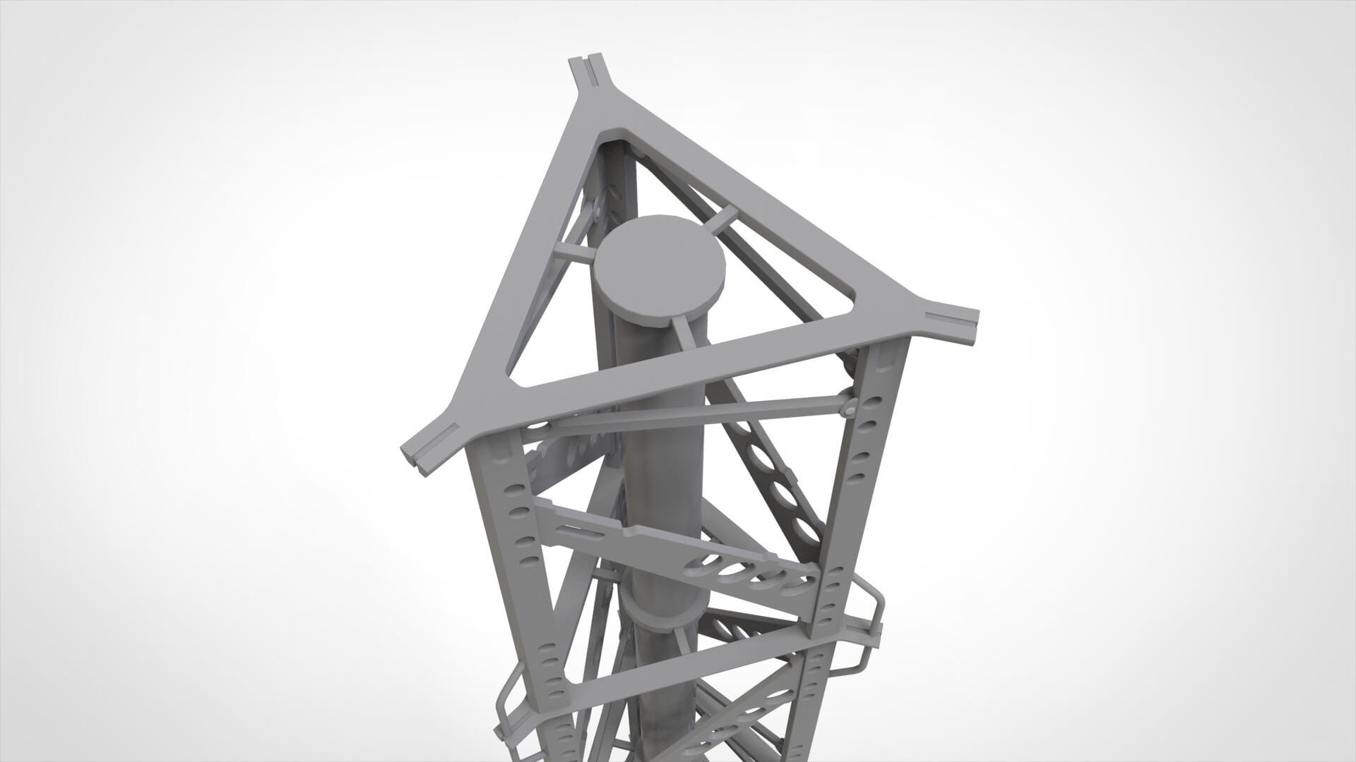Sci Fi Mast 3 - 3D Model by Chtazi