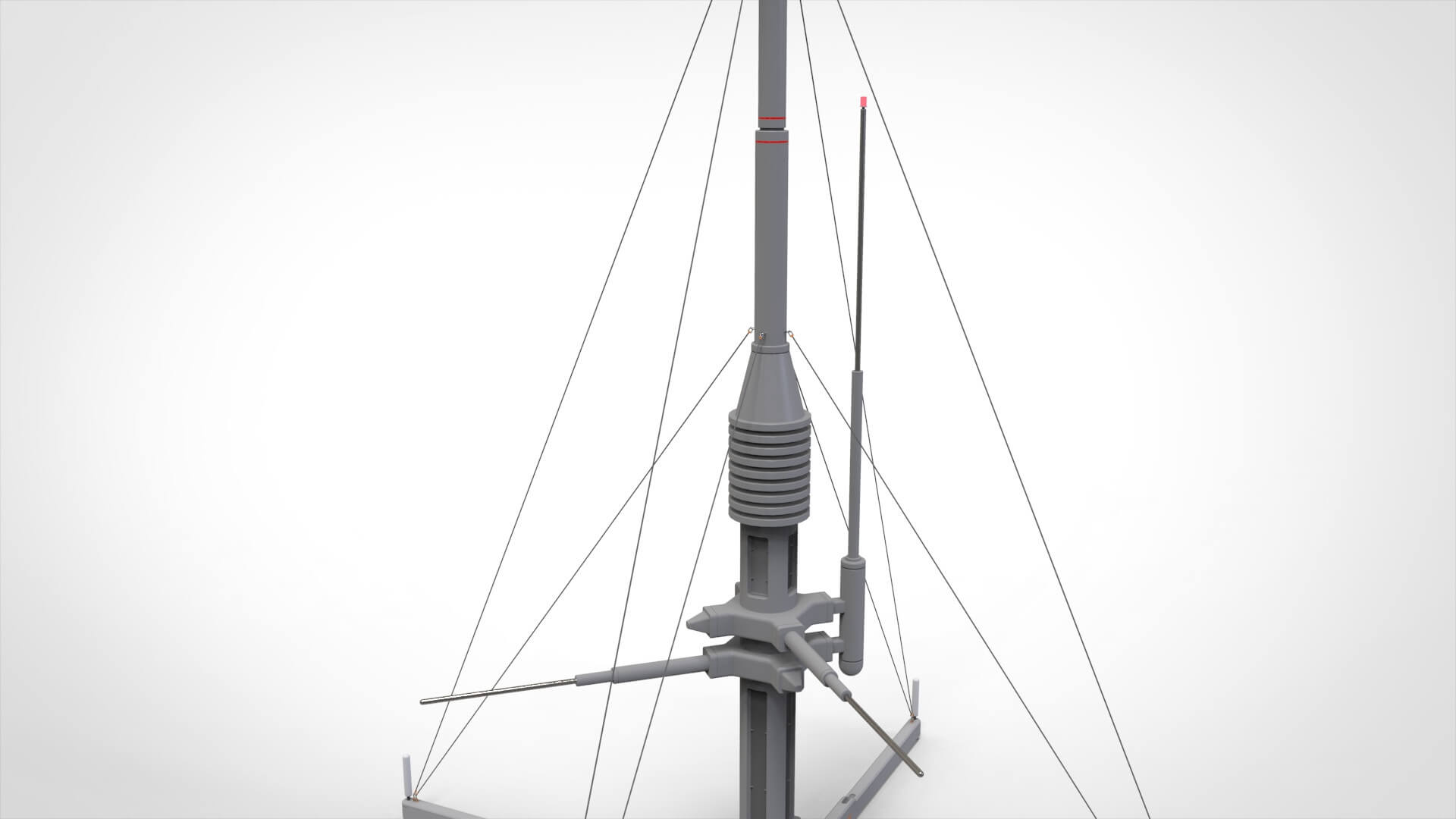 Sci-Fi Mast 4 3D Model by Chtazi