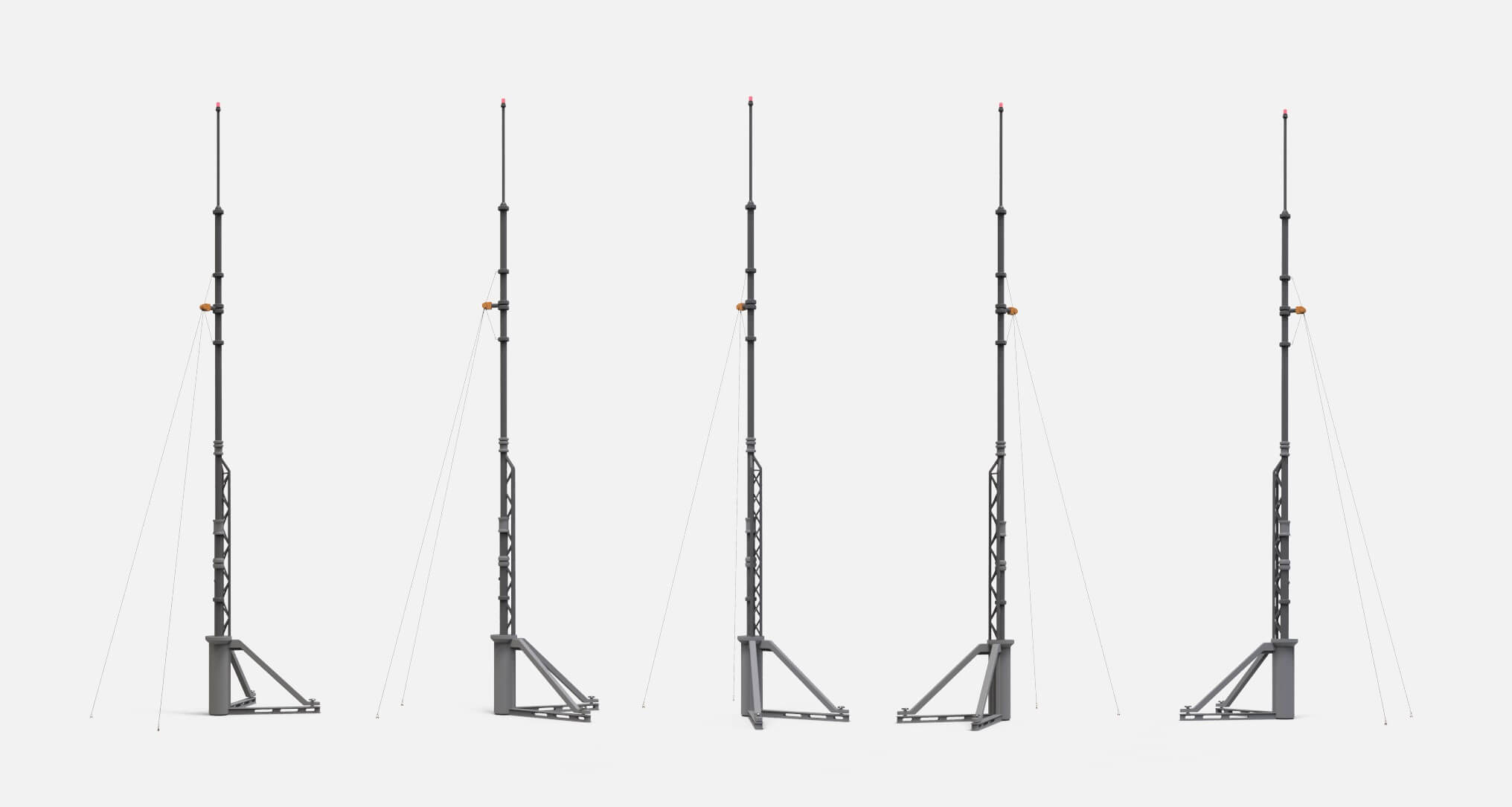 Sci-Fi Mast 4 3D Model by Chtazi