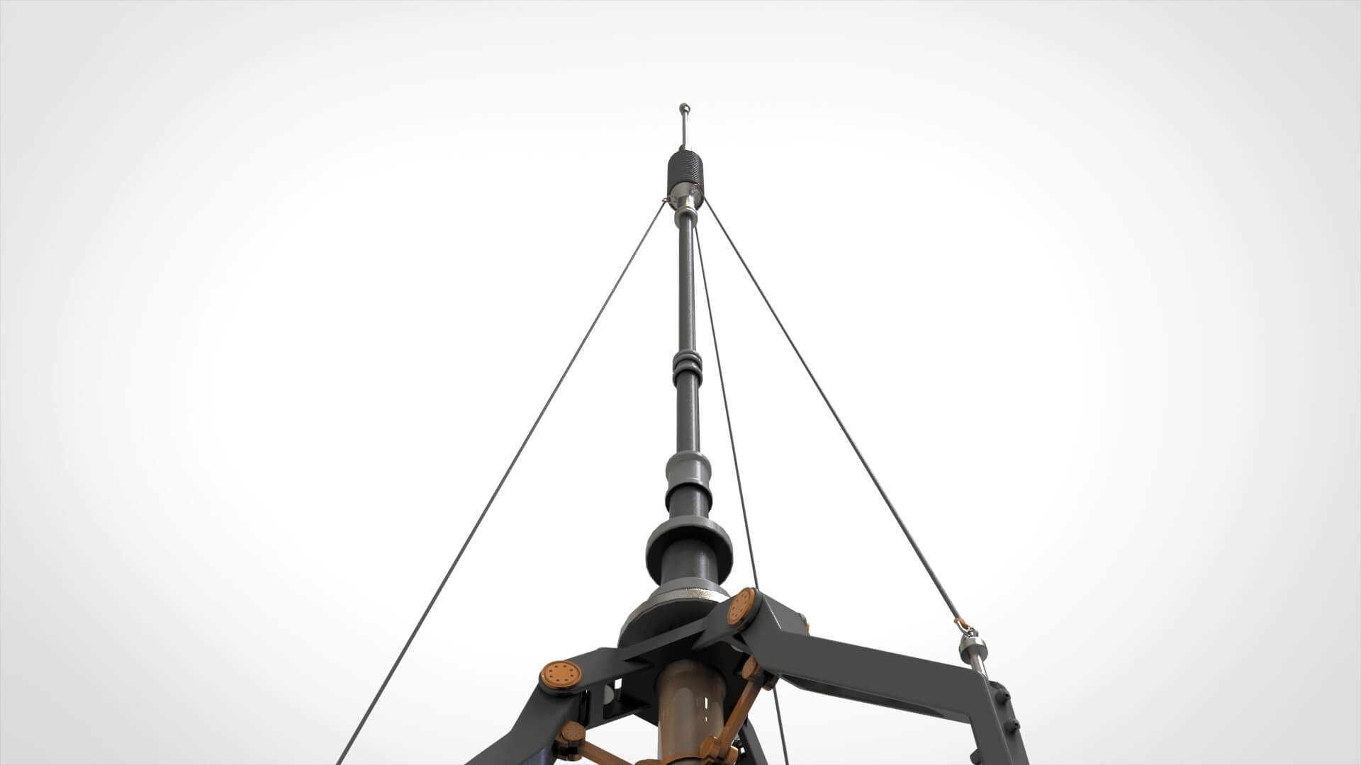 Sci Fi Mast 4 - 3D Model by Chtazi