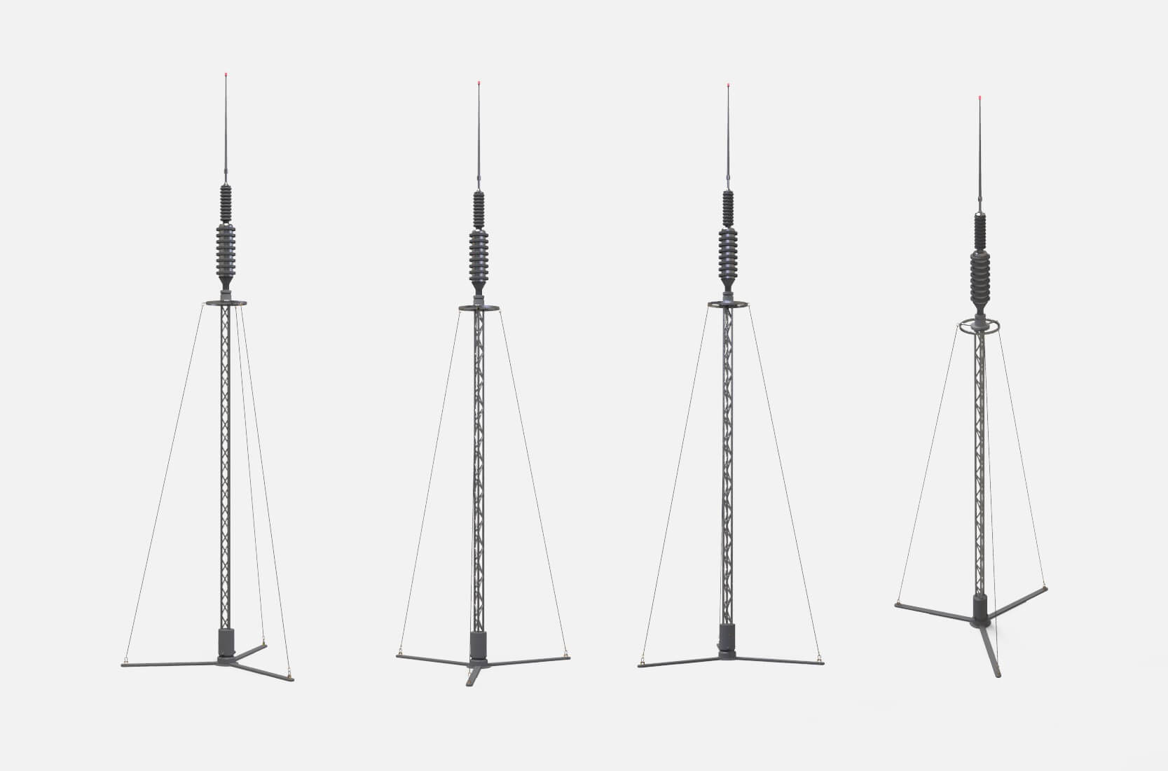 Sci-Fi Mast 4 3D Model by Chtazi
