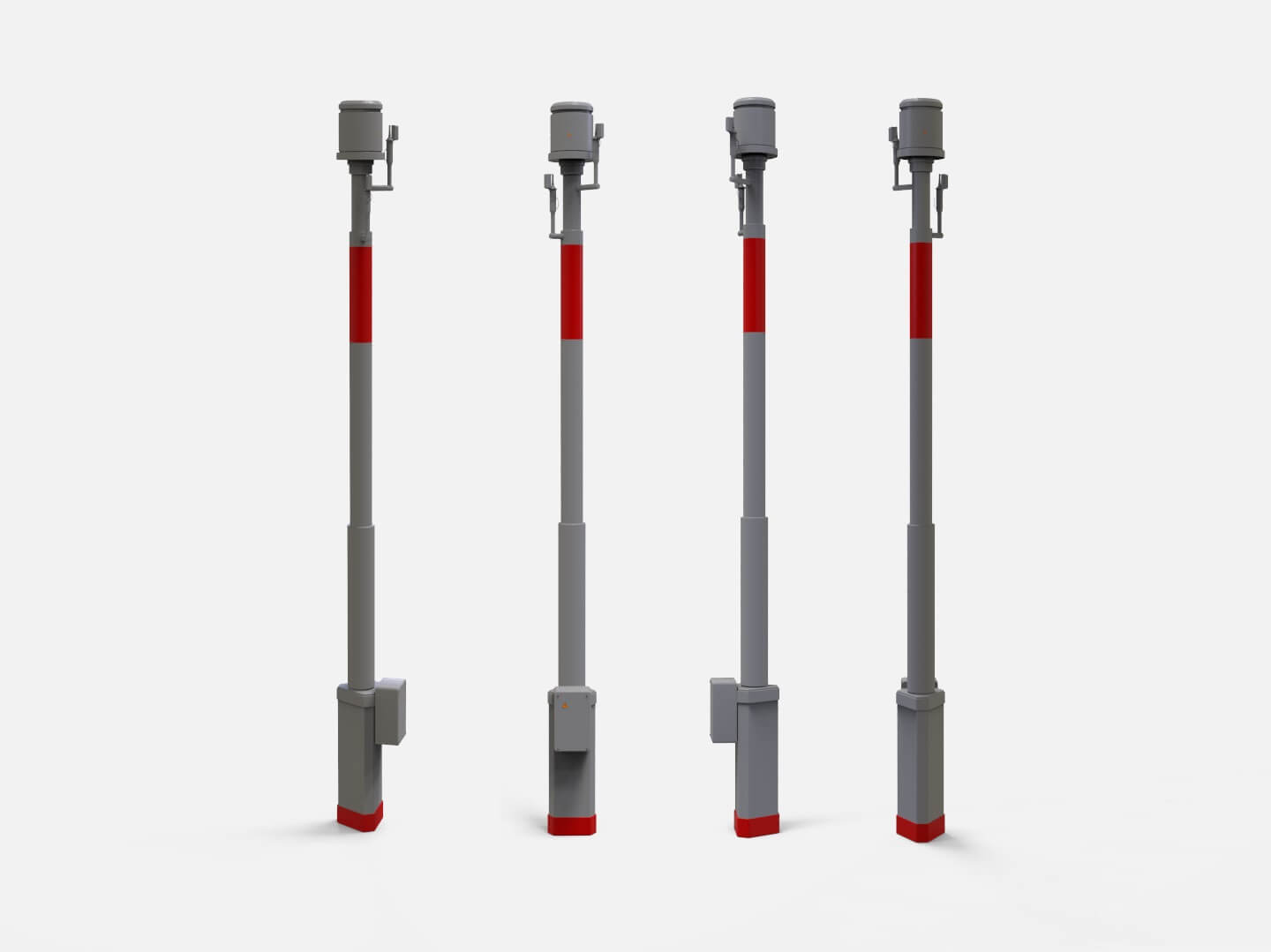 Sci-Fi Mast 4 3D Model by Chtazi