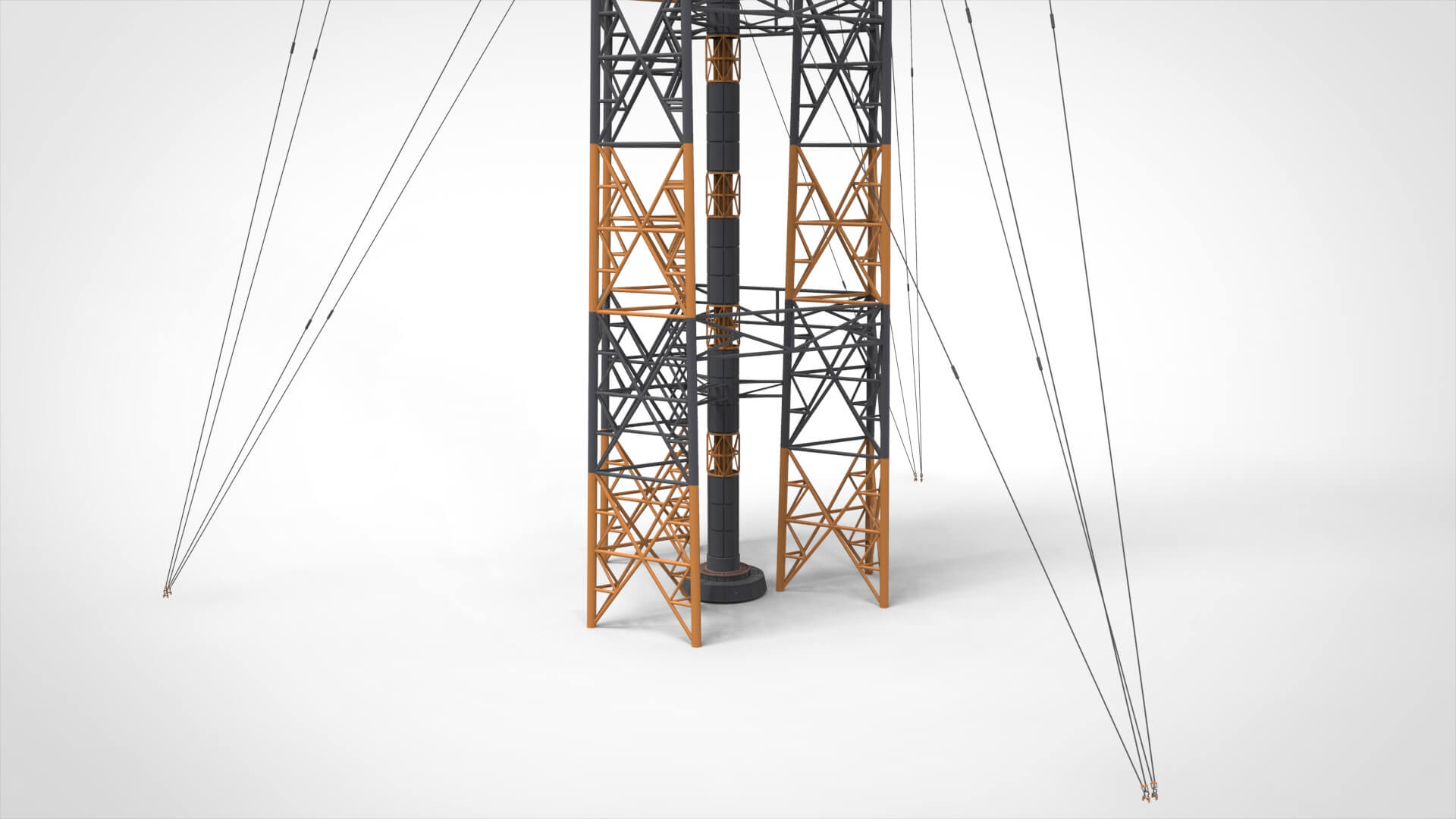 Sci-Fi Mast 5 3D Model by Chtazi