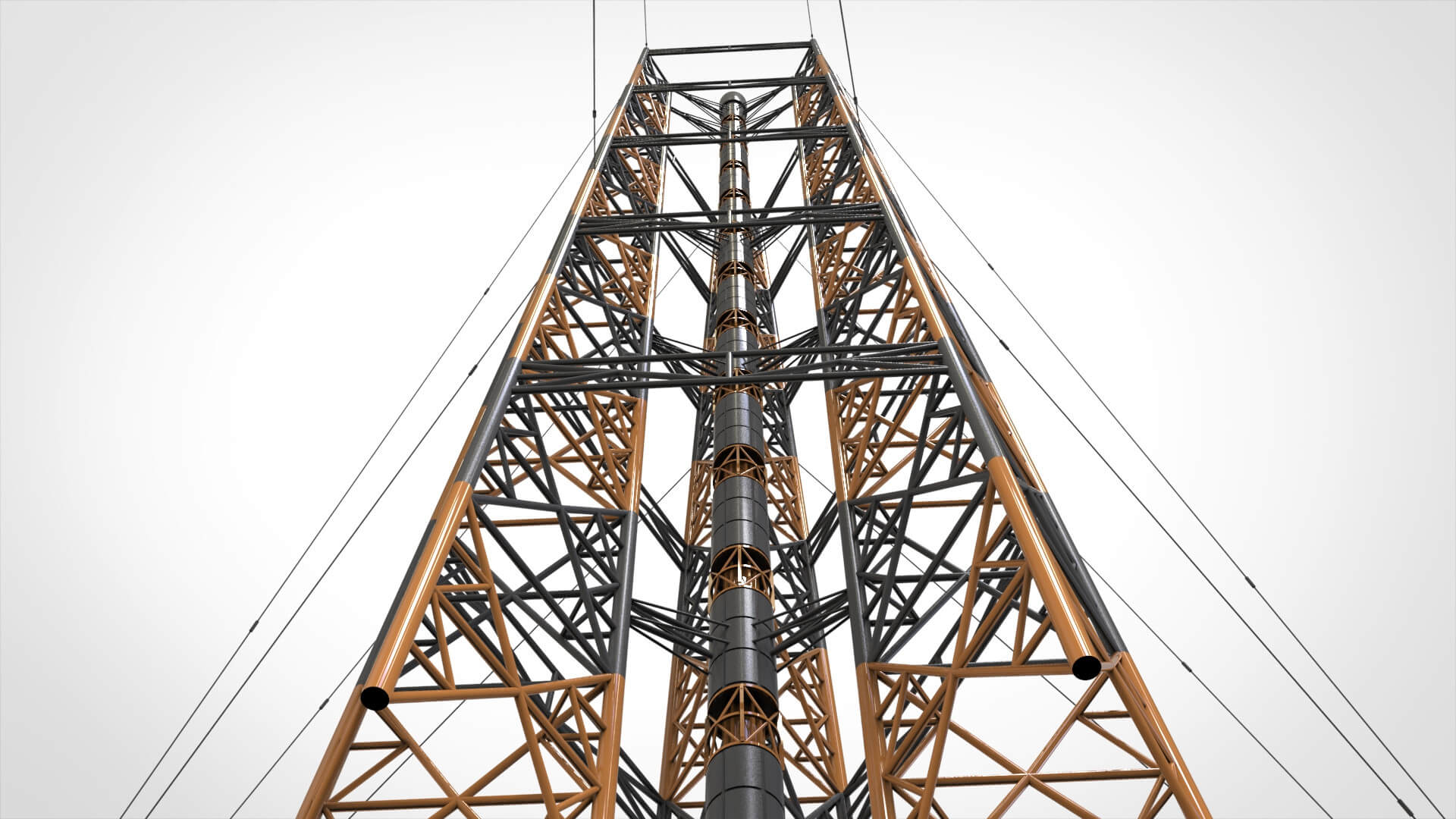 Sci-Fi Mast 5 3D Model by Chtazi