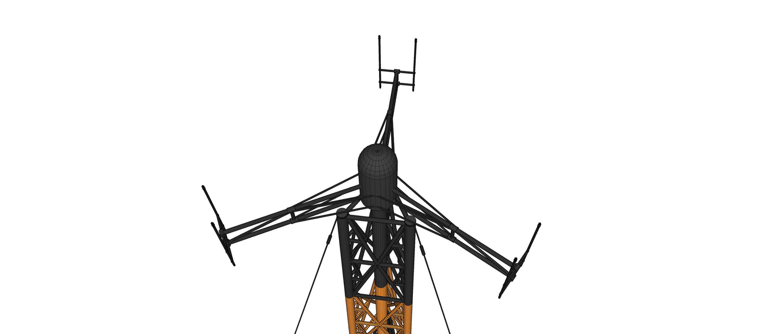 Sci-Fi Mast 5 3D Model by Chtazi