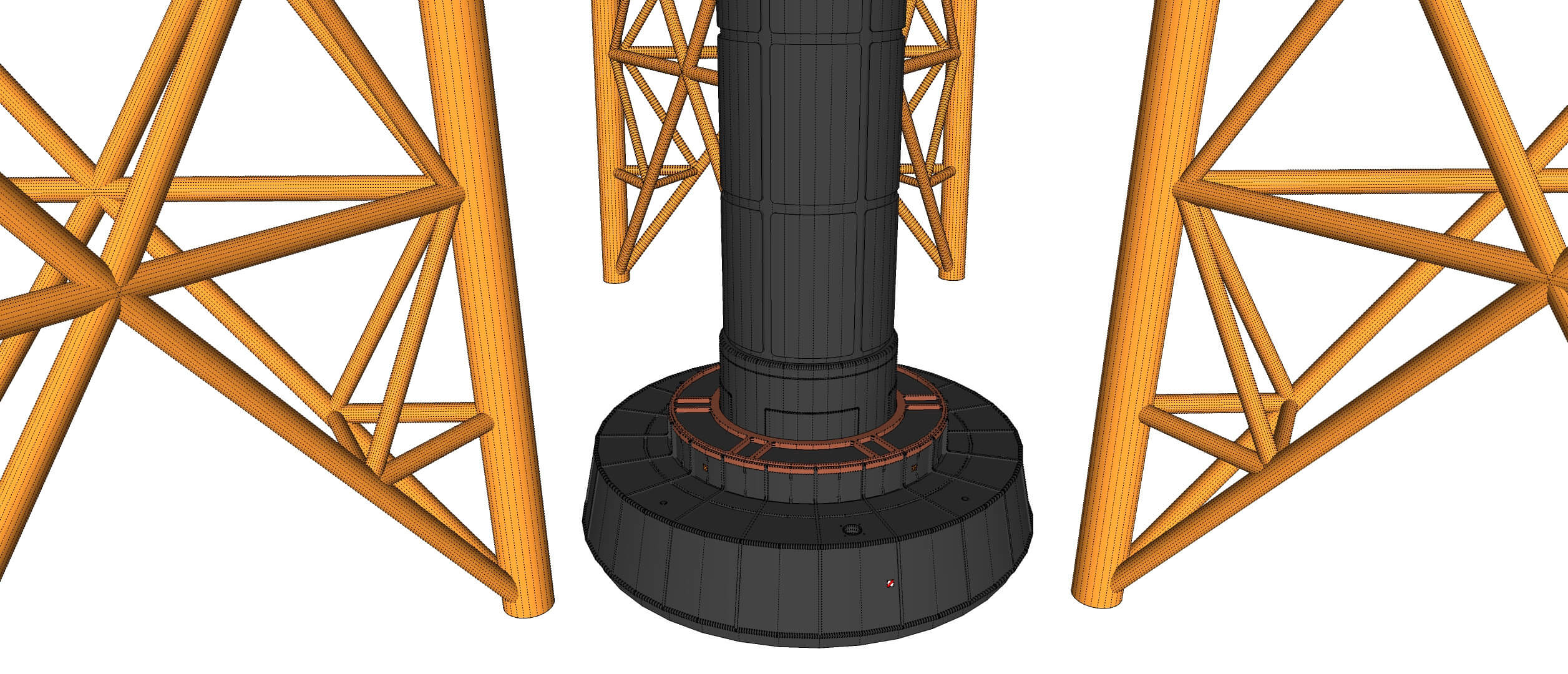 Sci-Fi Mast 5 3D Model by Chtazi