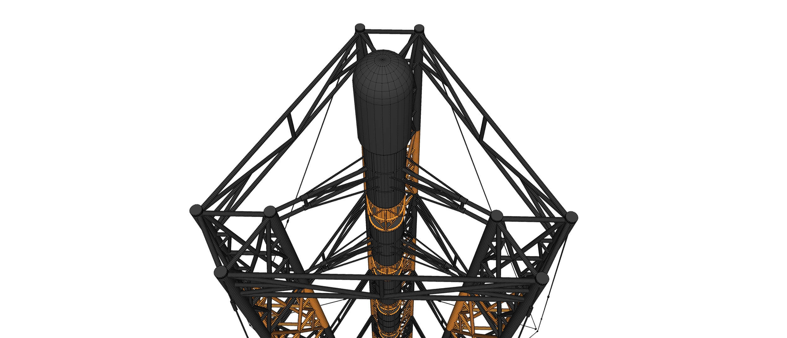 Sci-Fi Mast 5 3D Model by Chtazi