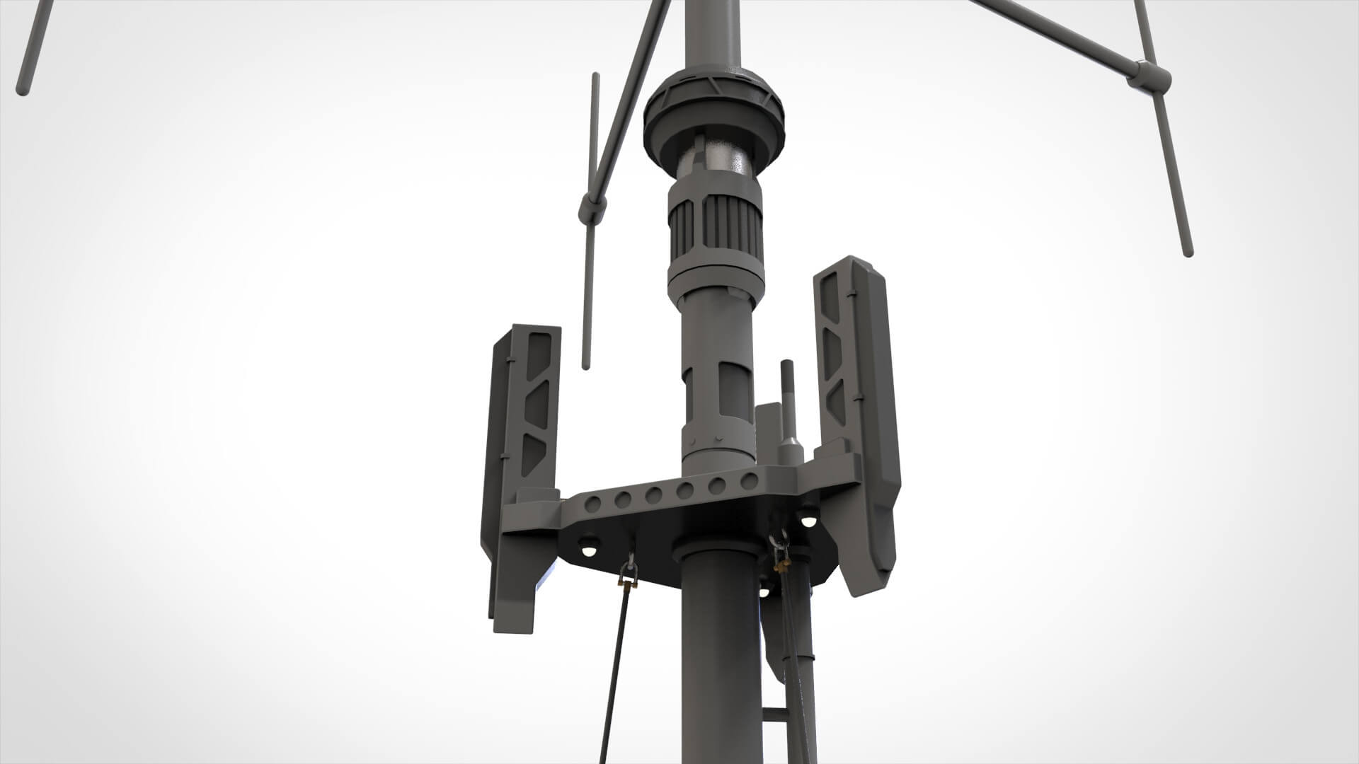 Sci-Fi Mast 6 3D Model by Chtazi