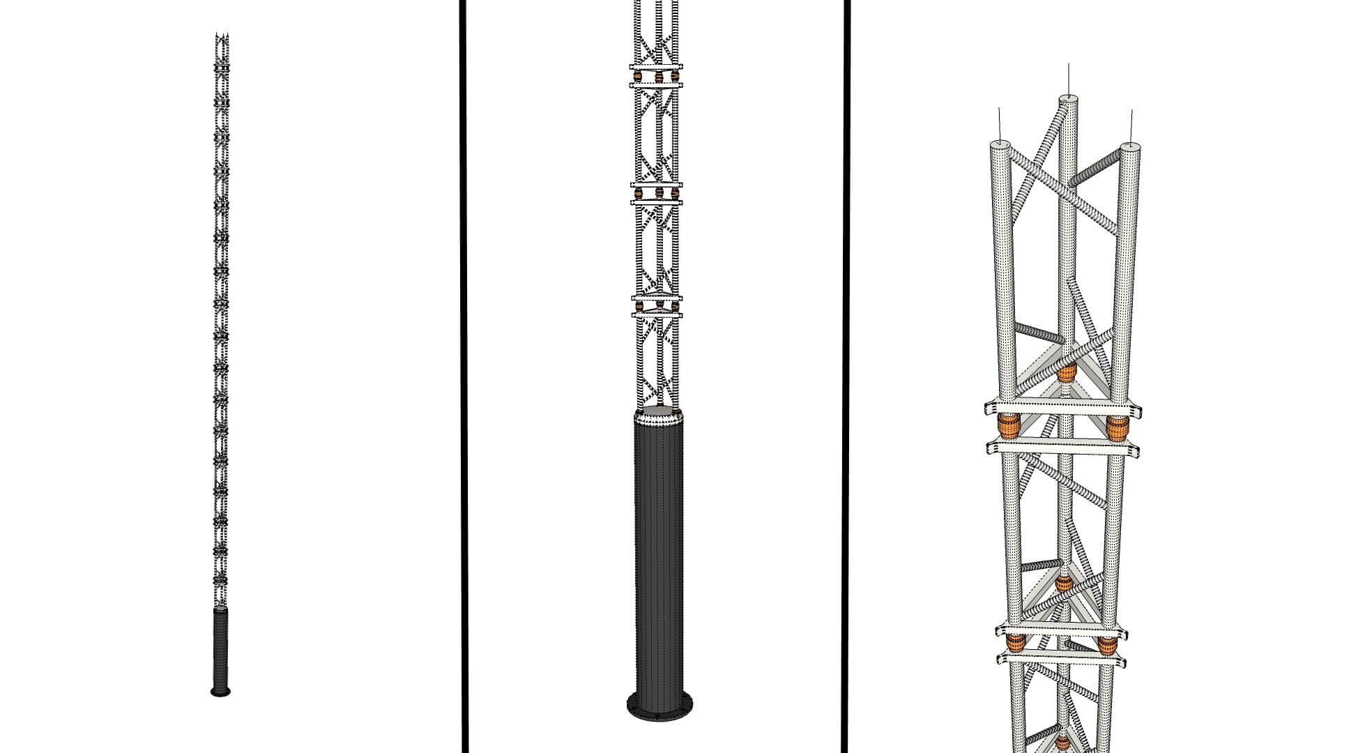 Sci-Fi Mast 7 3D Model by Chtazi