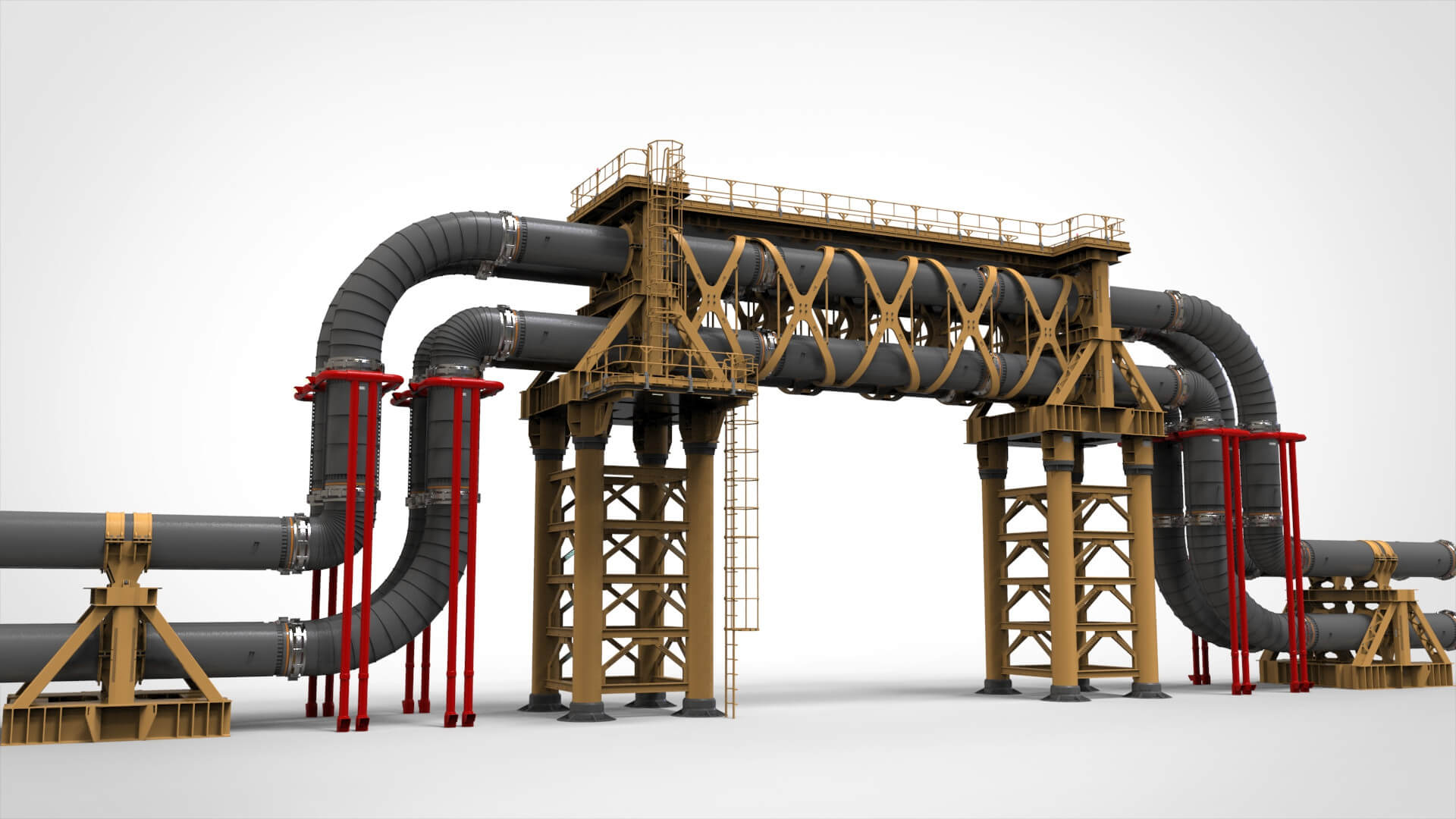 Sci Fi Modular Environment 15 - 3D Model by Chtazi