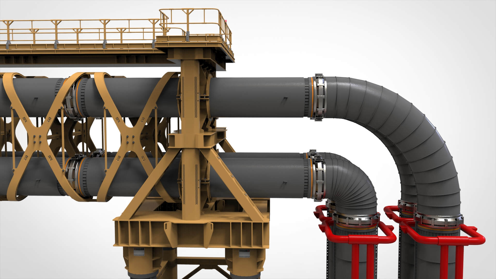 Sci-Fi Modular Environment 15 3D Model by Chtazi