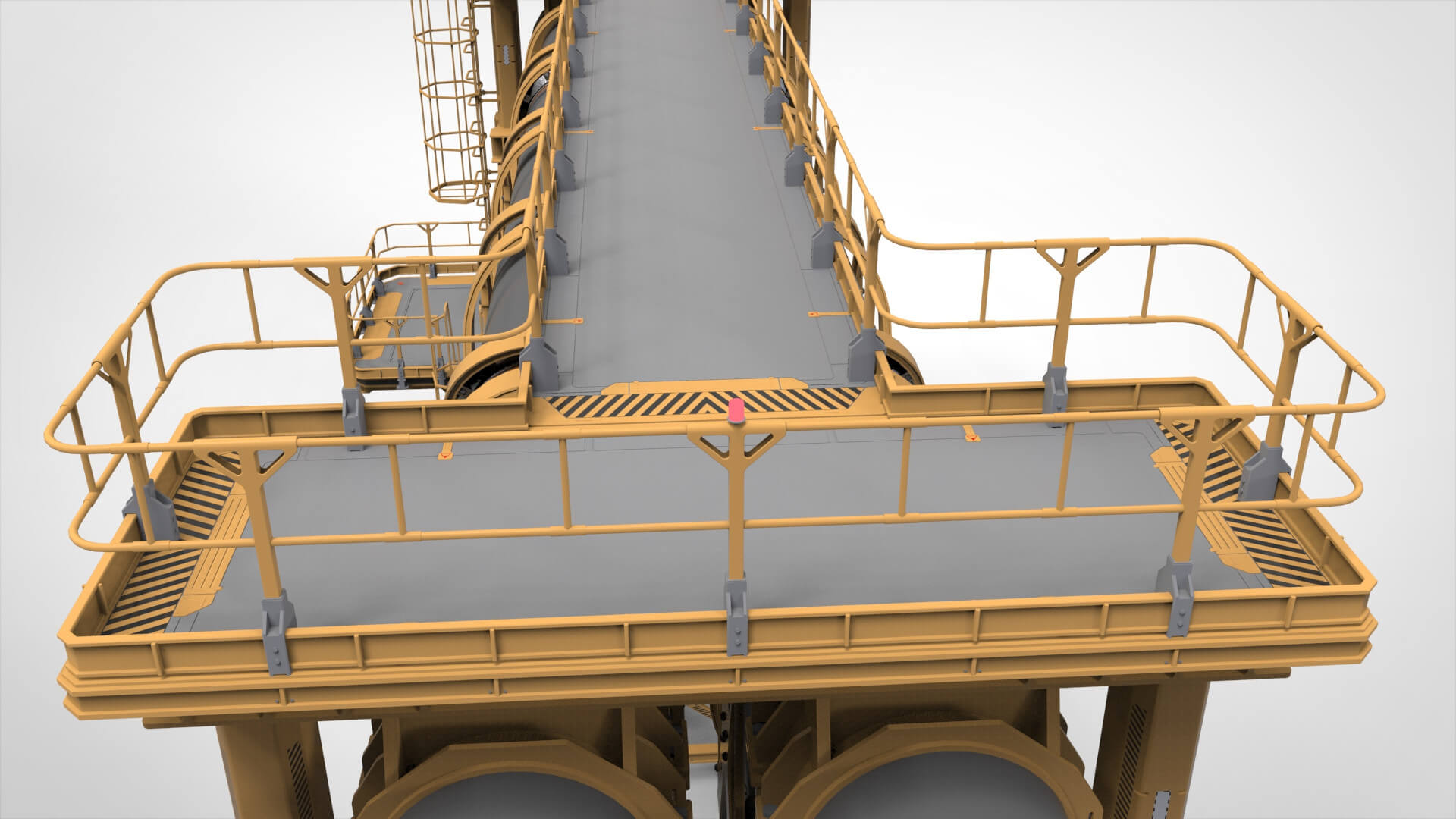 Sci-Fi Modular Environment 15 3D Model by Chtazi