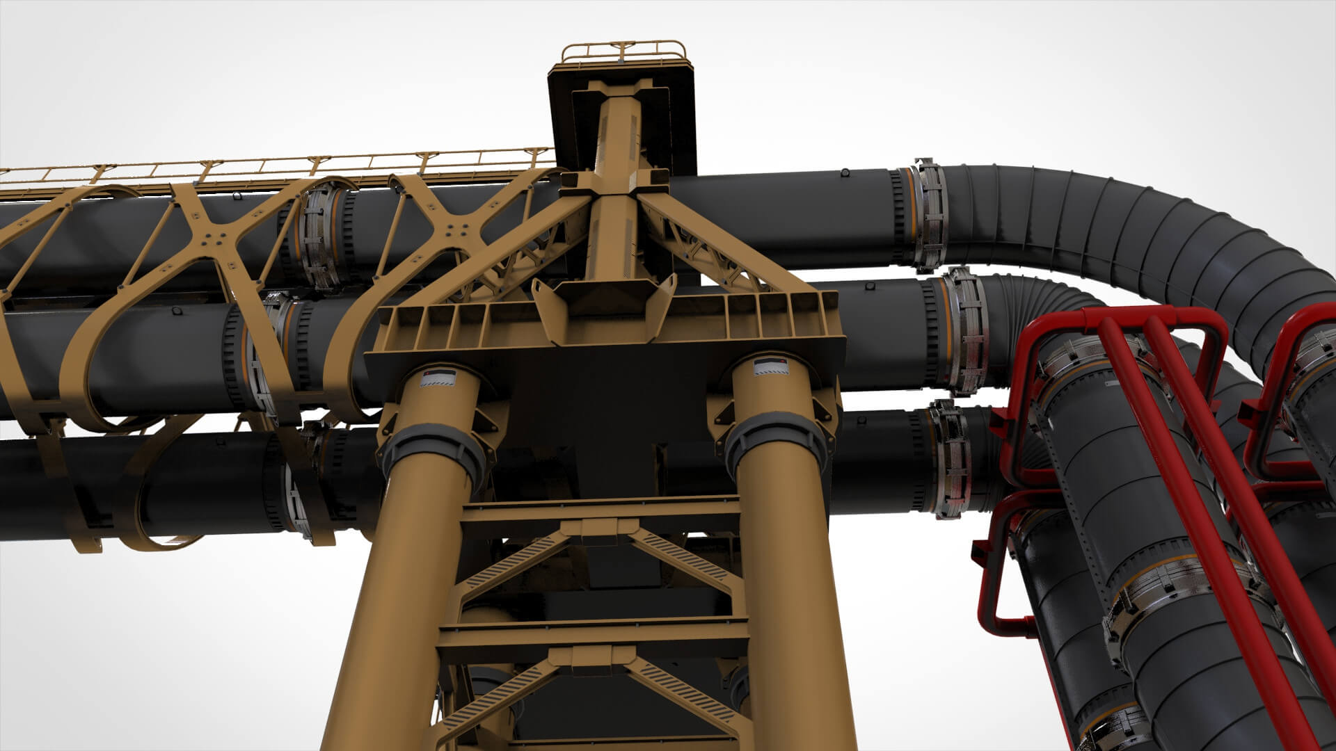 Sci-Fi Modular Environment 15 3D Model by Chtazi