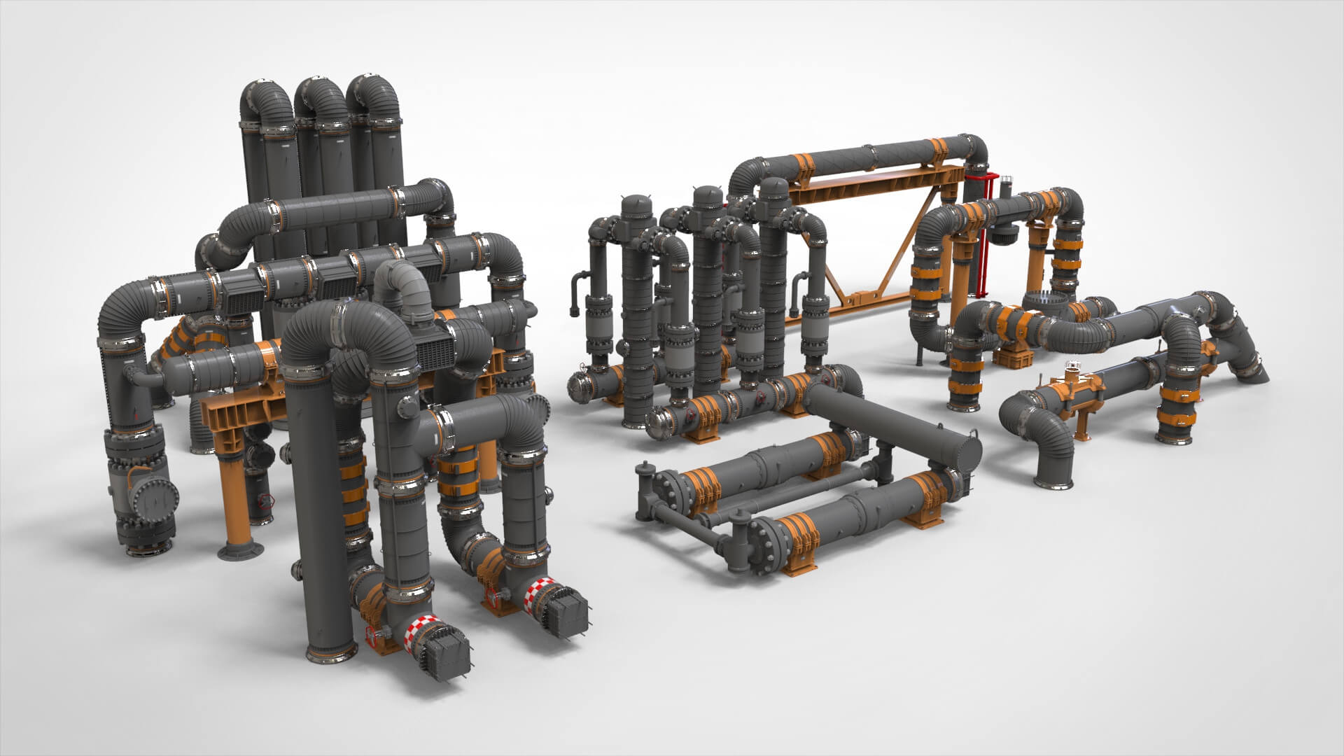 Sci-Fi Modular Environment 16 3D Model by Chtazi