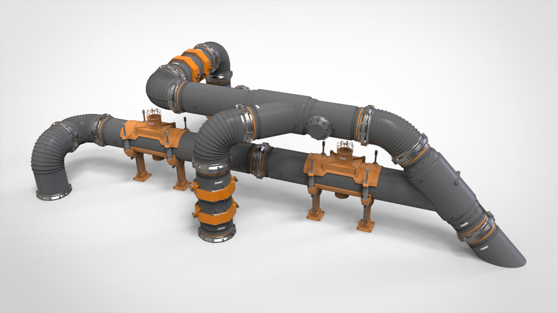 Sci-Fi Modular Environment 16 3D Model by Chtazi