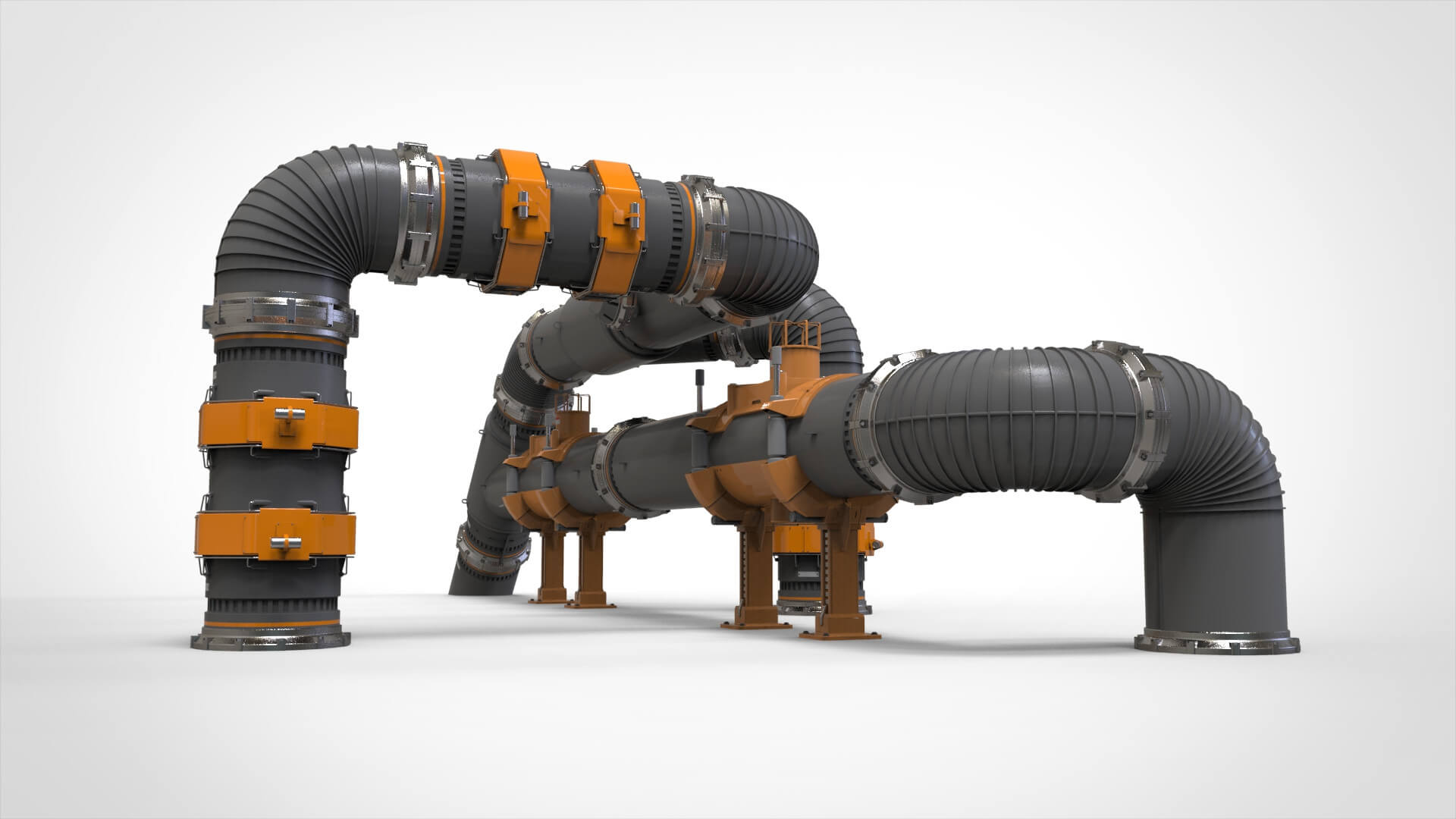 Sci-Fi Modular Environment 16 3D Model by Chtazi