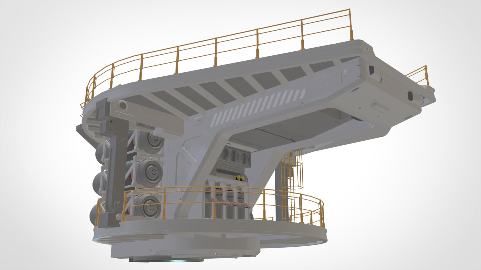 Sci-Fi Props 7 3D Model by Chtazi