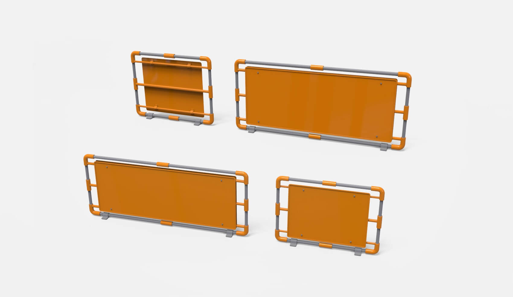 Sci-Fi Railing 2 3D Model by Chtazi