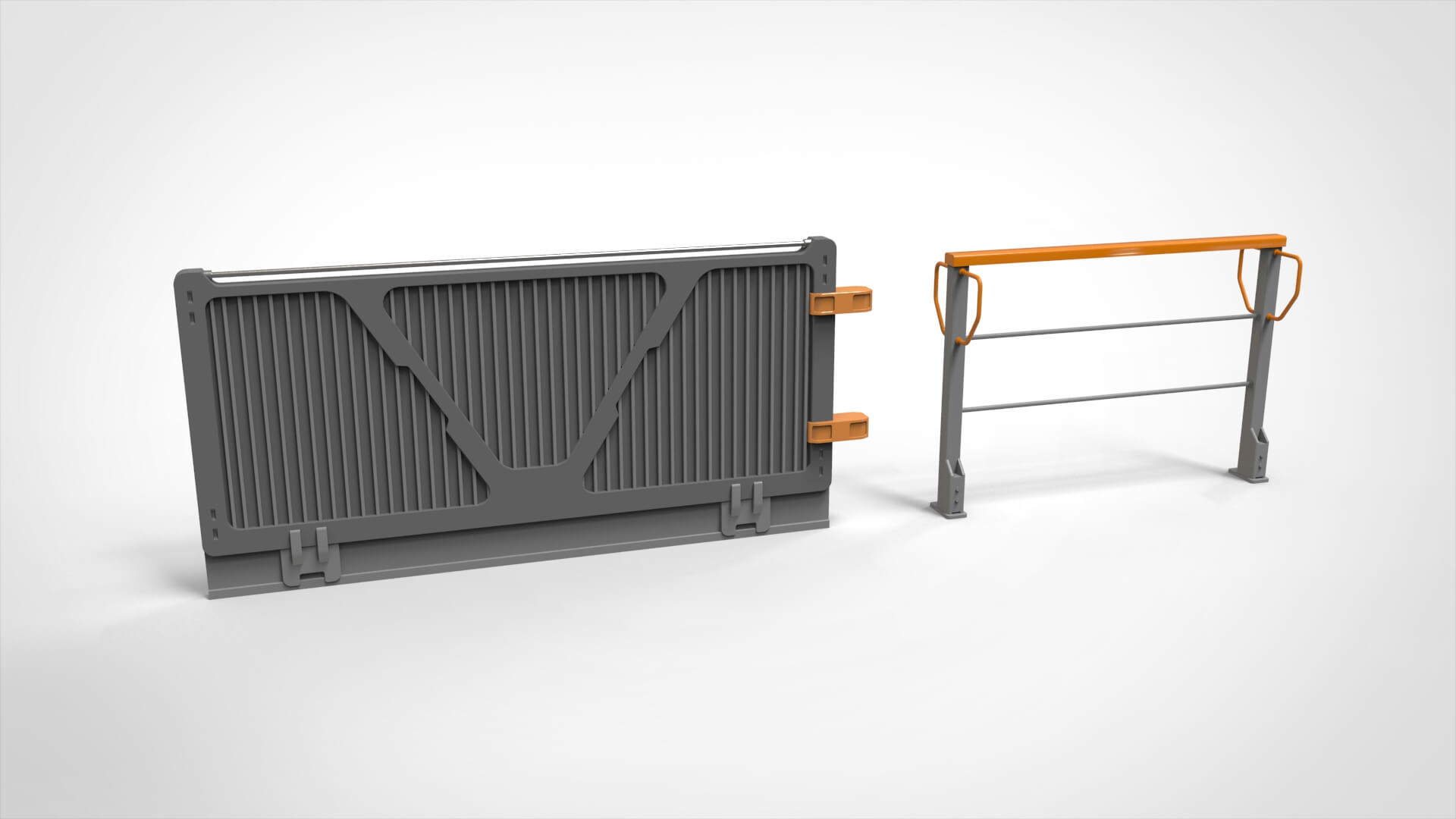 Sci-Fi Railing 2 3D Model by Chtazi