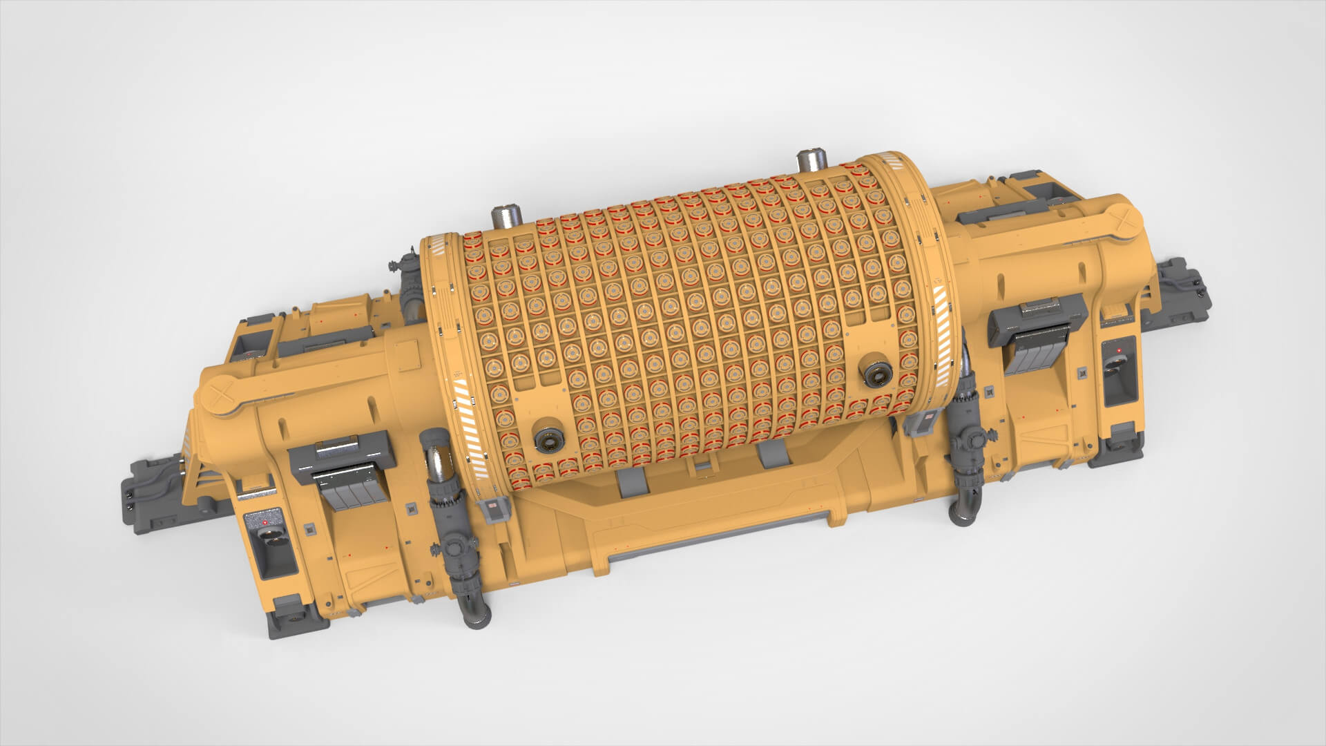 Sci-Fi Small Modular Reactor 3D Model by Chtazi