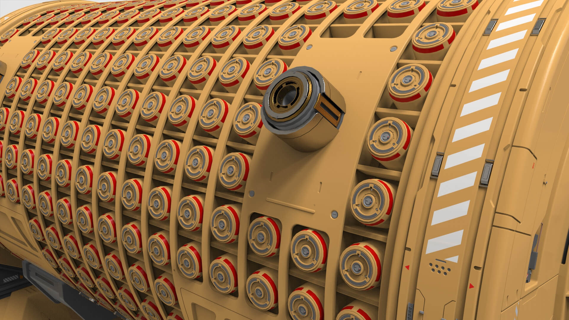 Sci-Fi Small Modular Reactor 3D Model by Chtazi