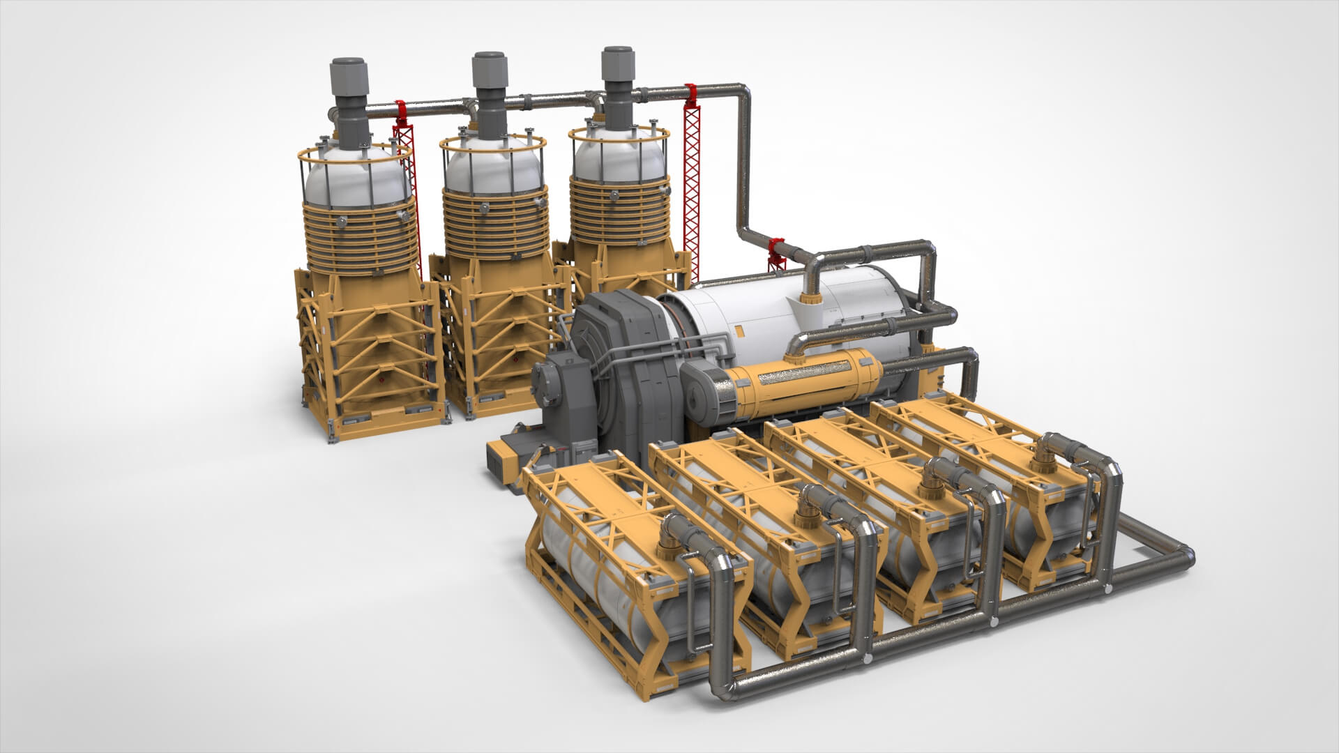 Sci-Fi Storage Tank 4 3D Model by Chtazi