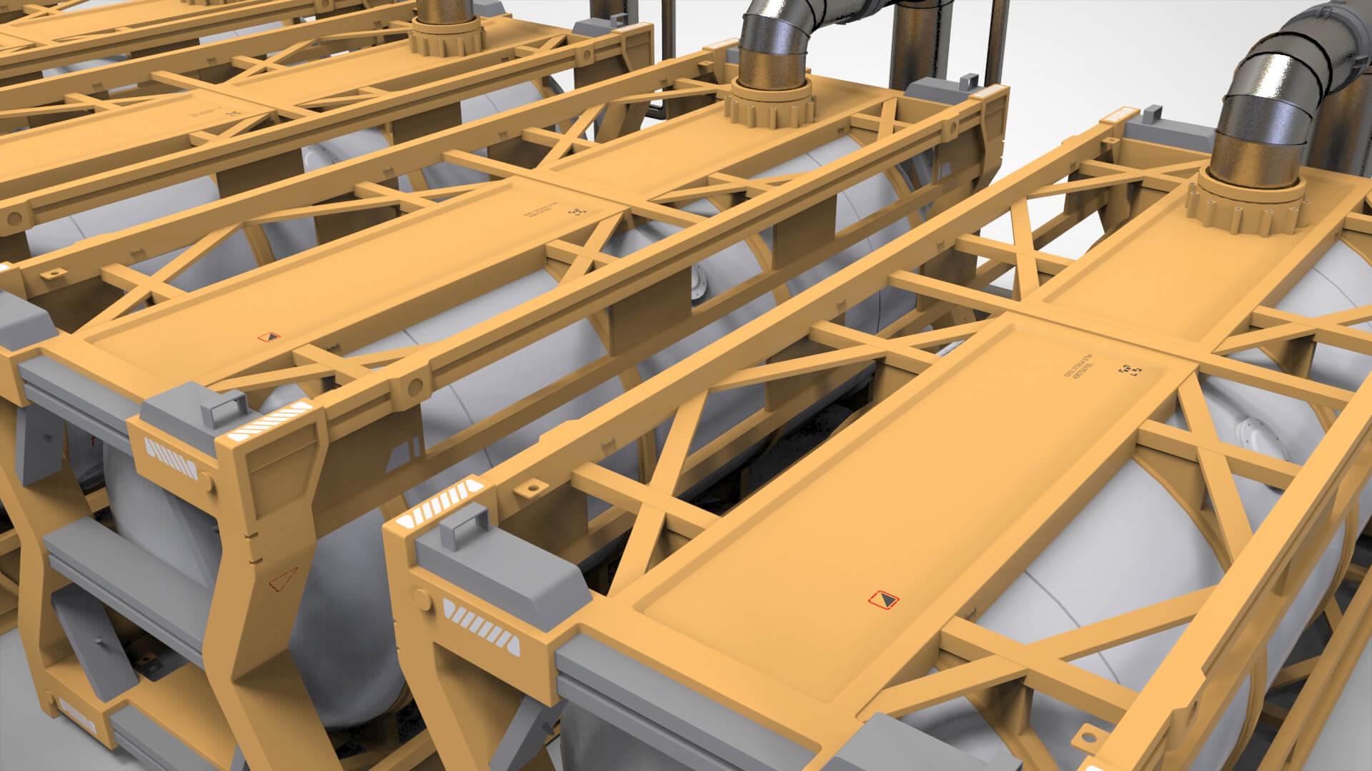 Sci-Fi Storage Tank 4 3D Model by Chtazi